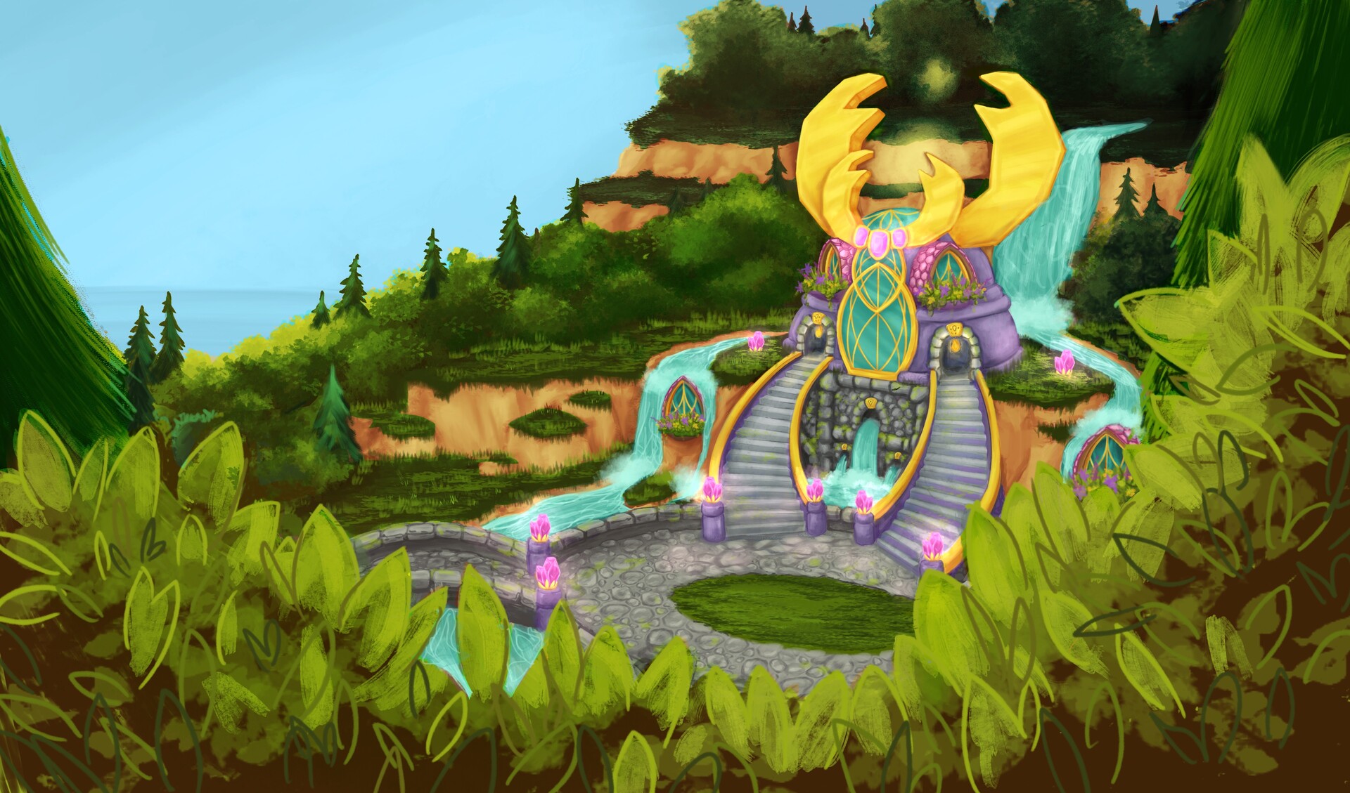 ArtStation - Wise One’s Temple