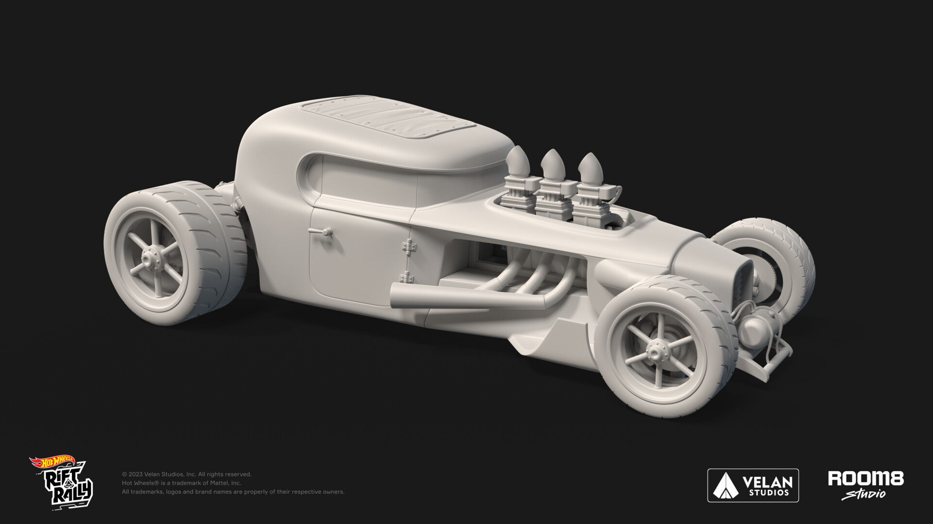 Room 8 Studio - Portfolio - Mod Rod (Hot Wheels: Rift Rally)