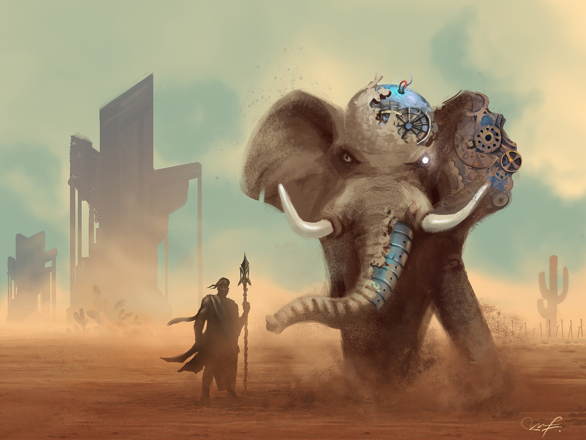 ArtStation - elephant