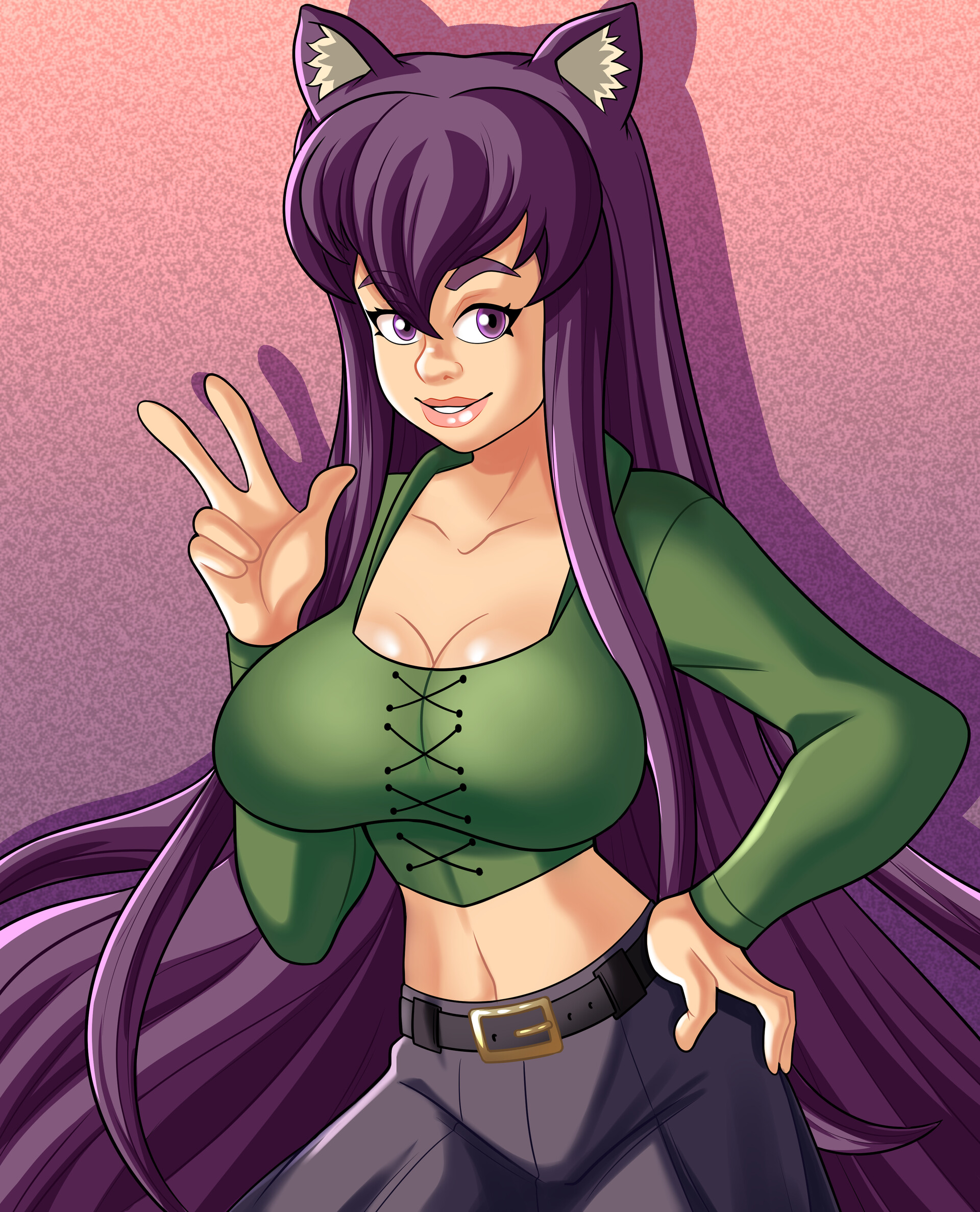 ArtStation - Neko Girl (Commission)