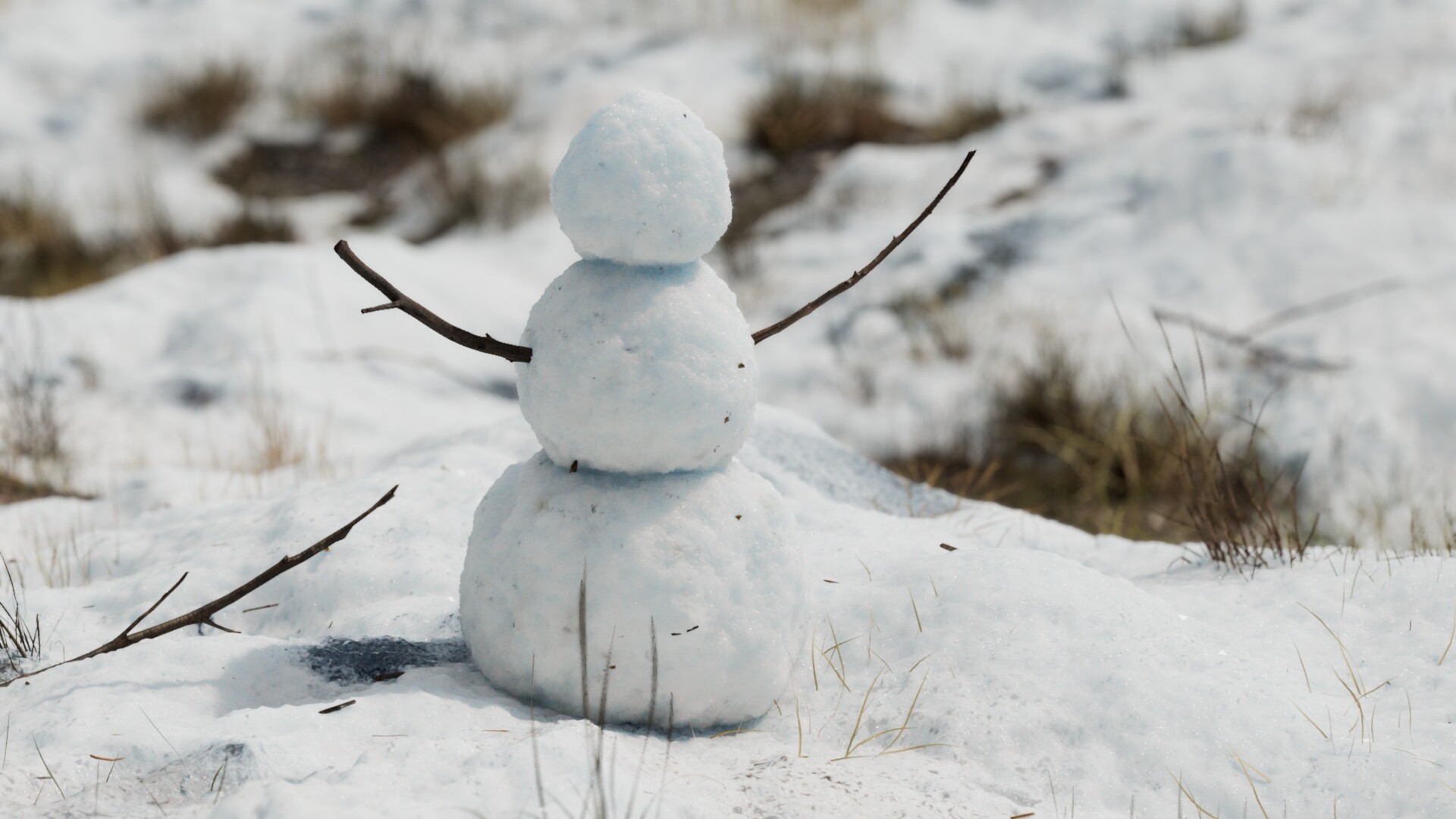 ArtStation - Little Snowman