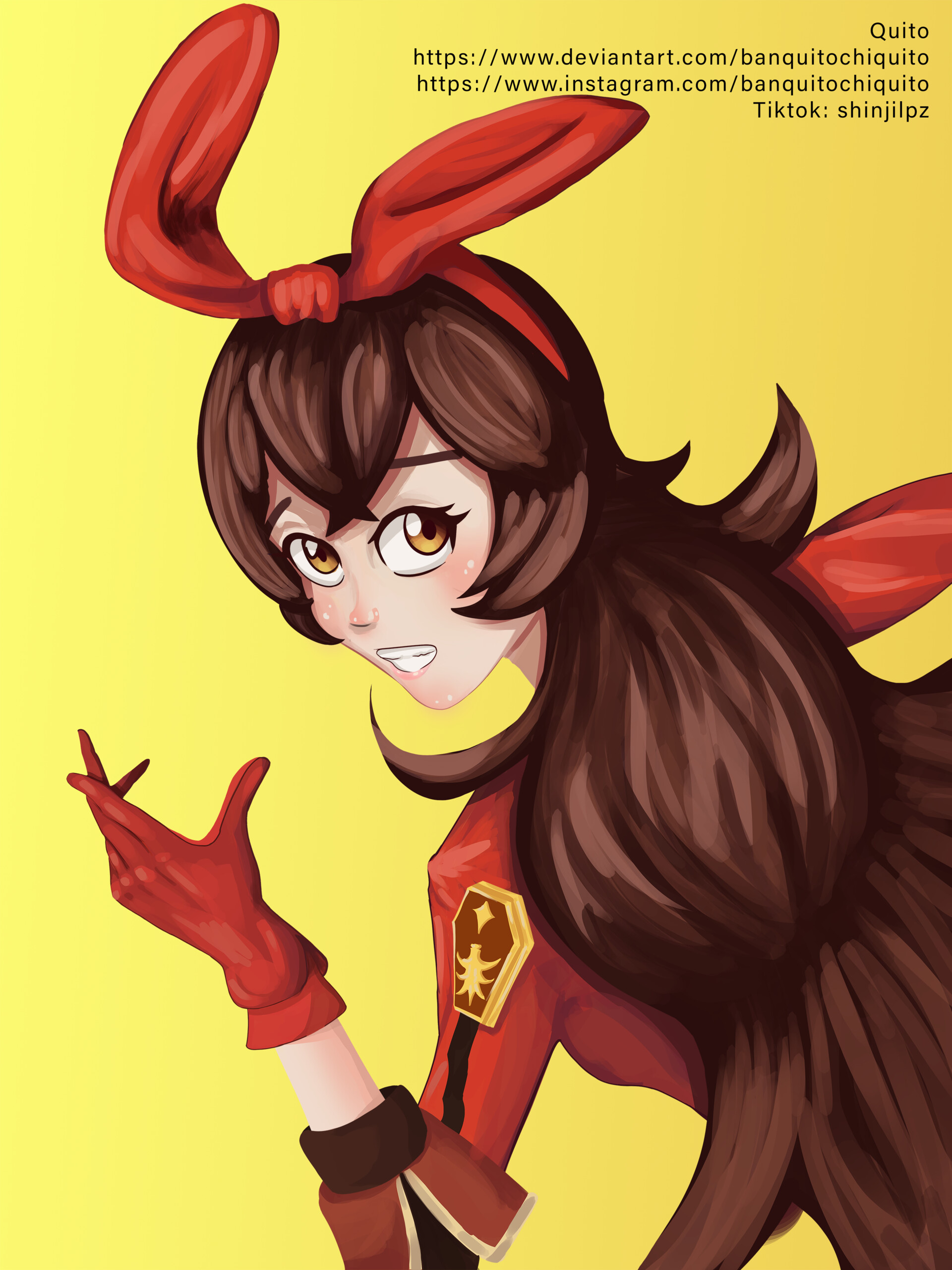 ArtStation - Amber Genshin Impact