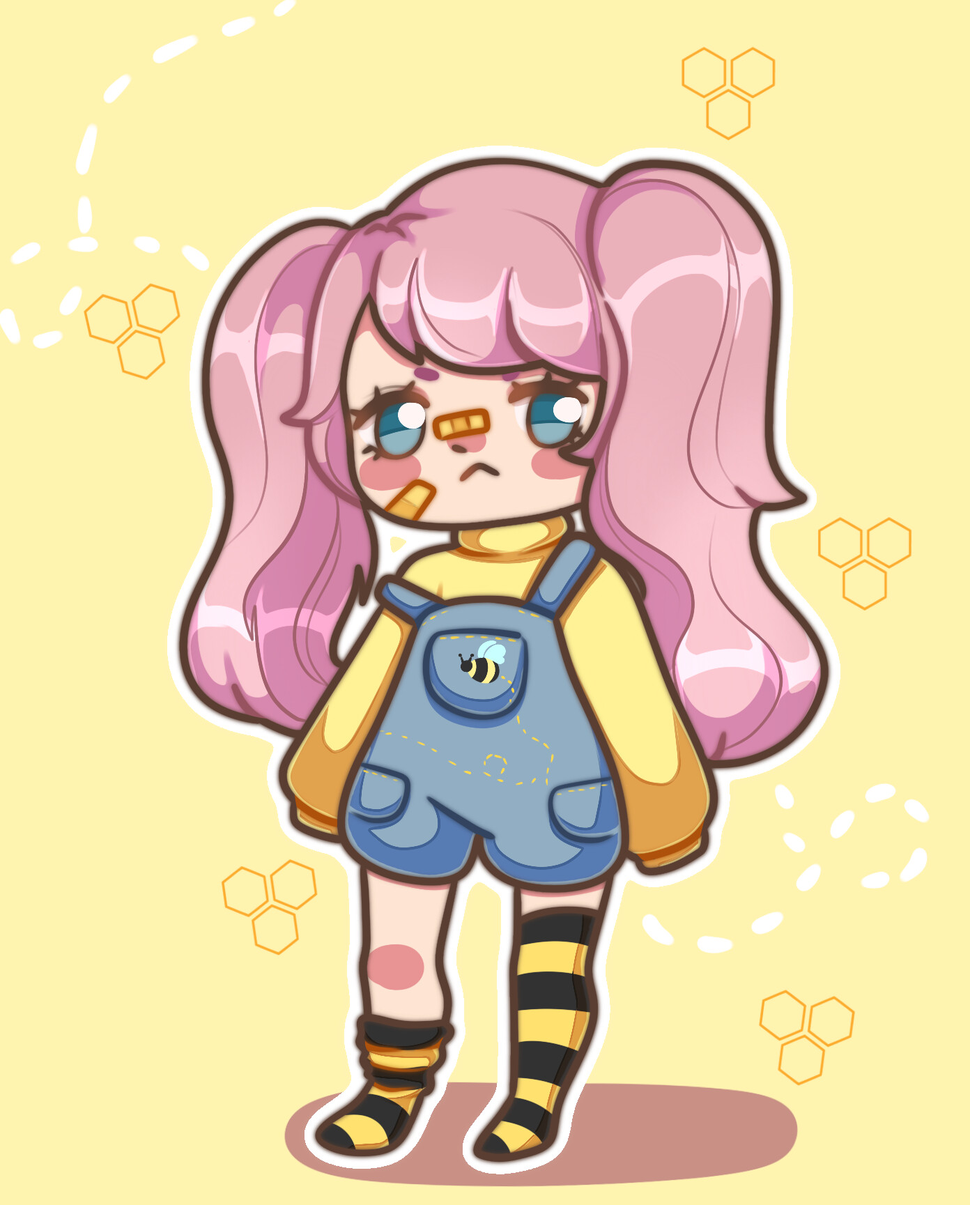 ArtStation - Chibi Bee Girl