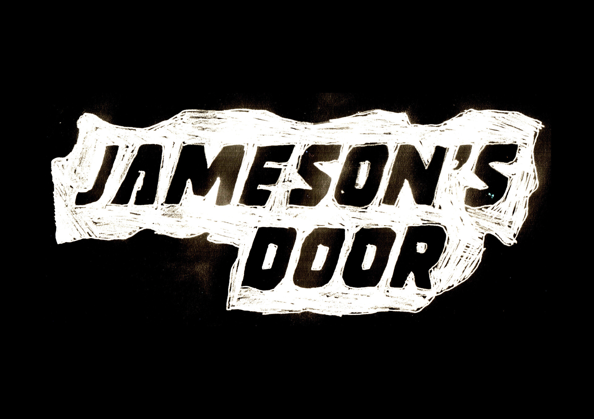 ArtStation - Jameson's Door (pencil sketch of logo)
