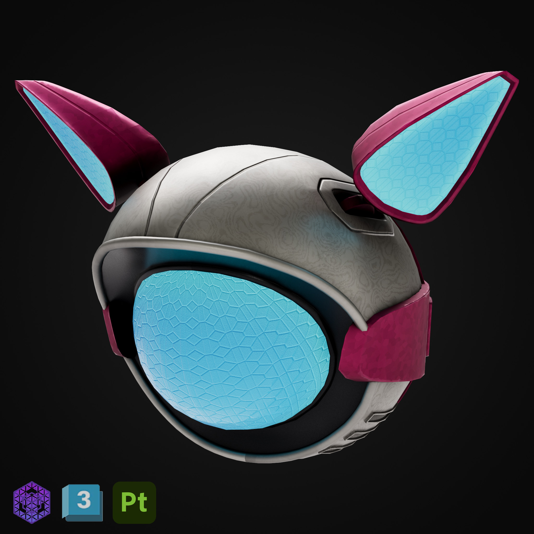 Bar Tamir Portfolio - Companion Bot - Game Ready Model