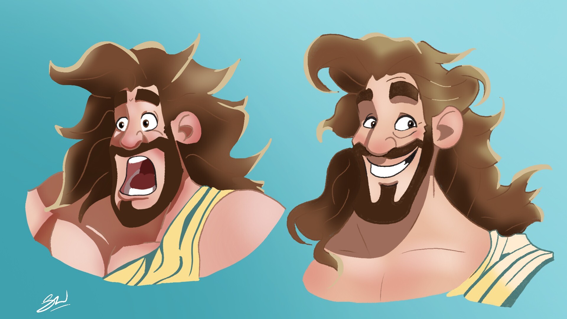 ArtStation - "Sebastian" Character Concept Design