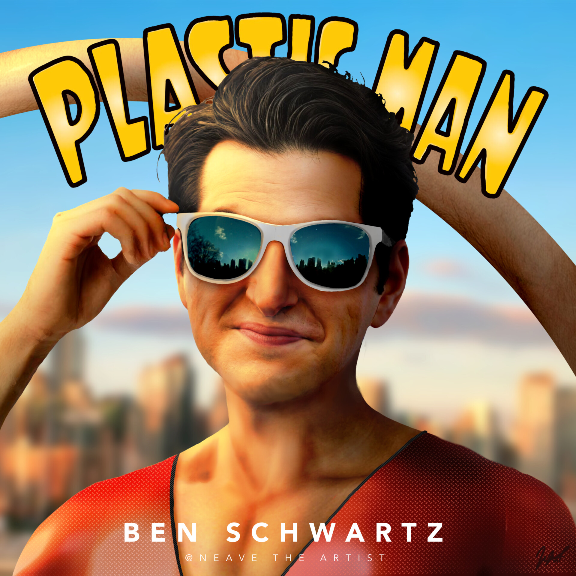 ArtStation - Plastic Man Concept: Ben Schwartz