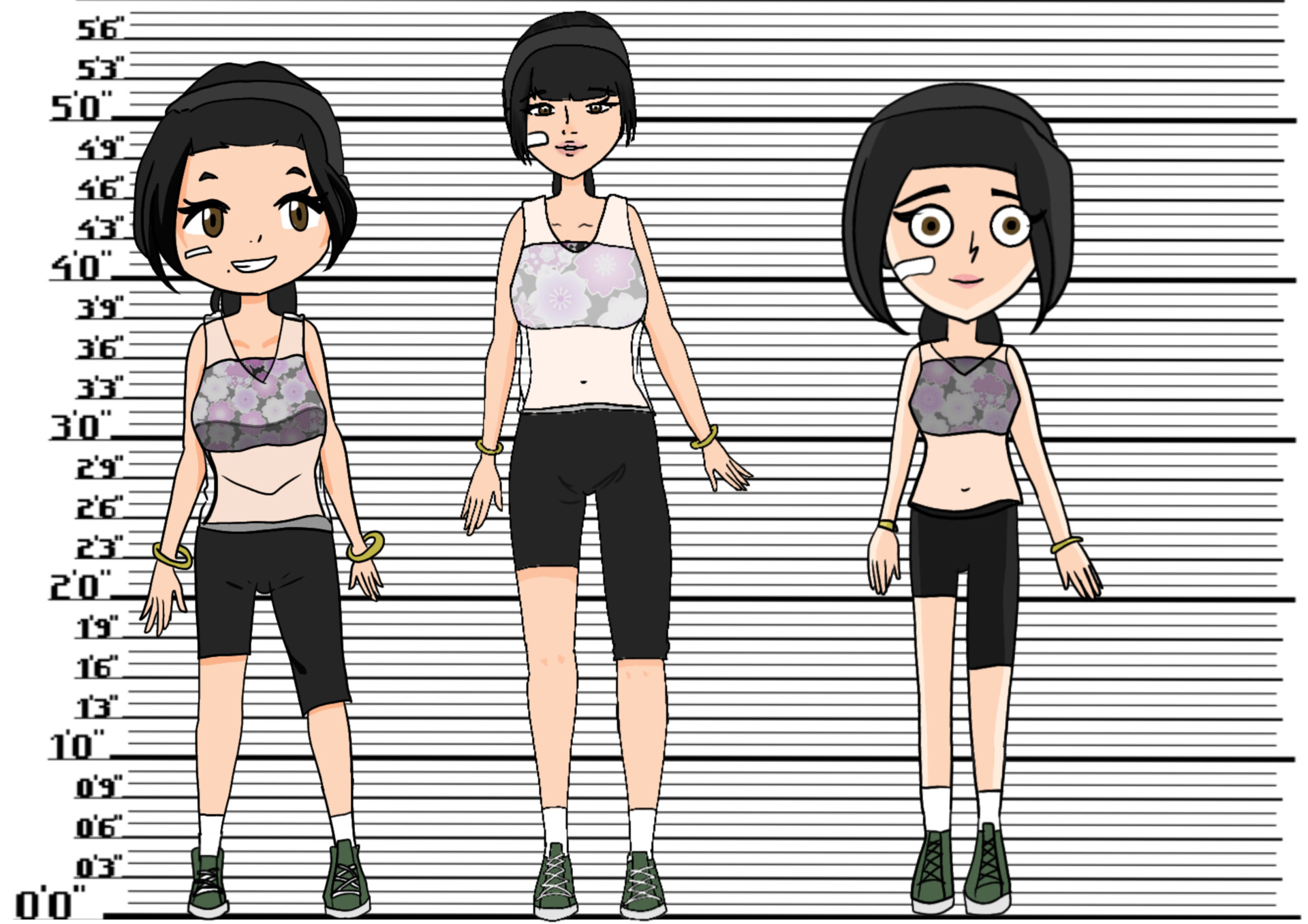 ArtStation - Phoebe Size Comparison