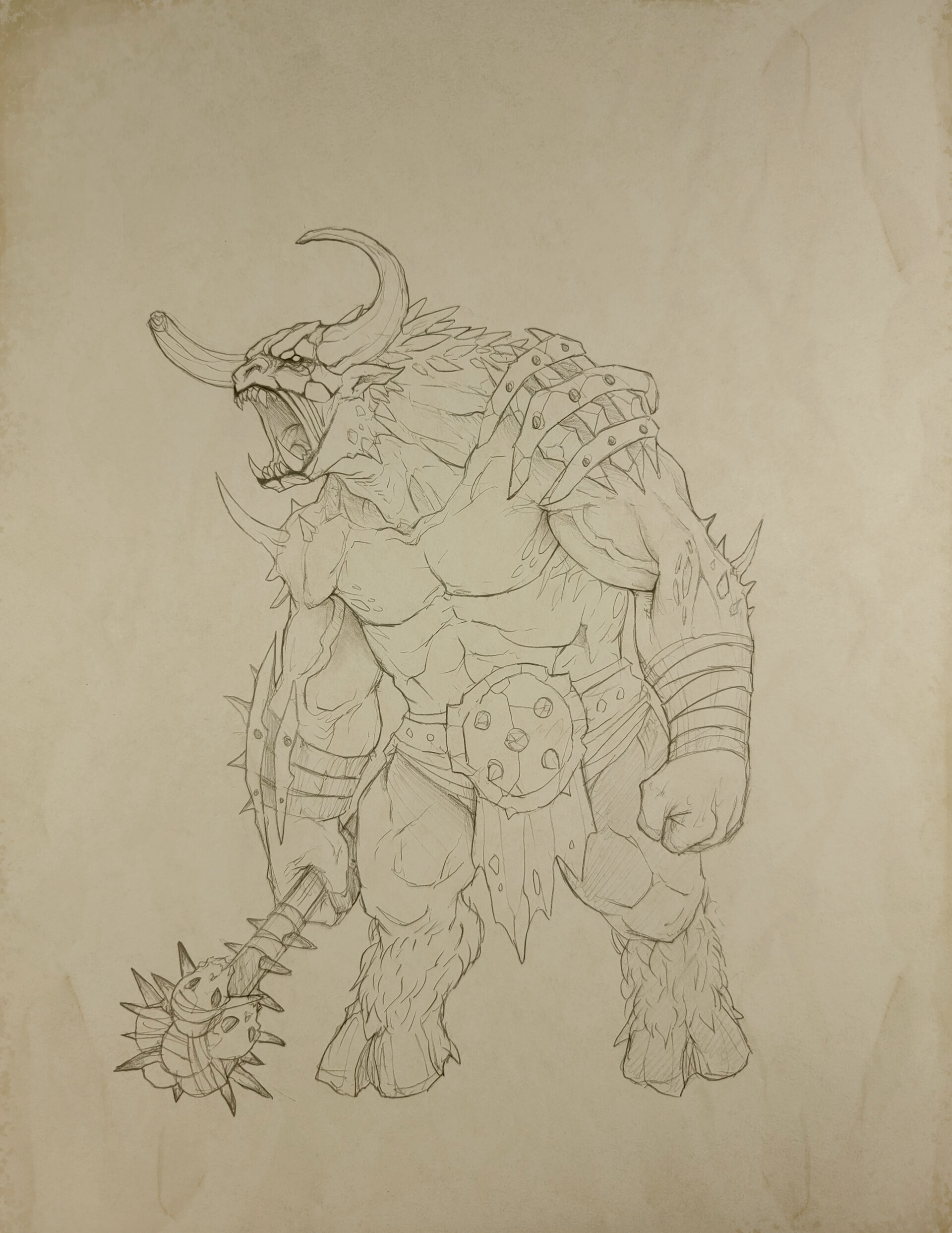 ArtStation - Minotaur