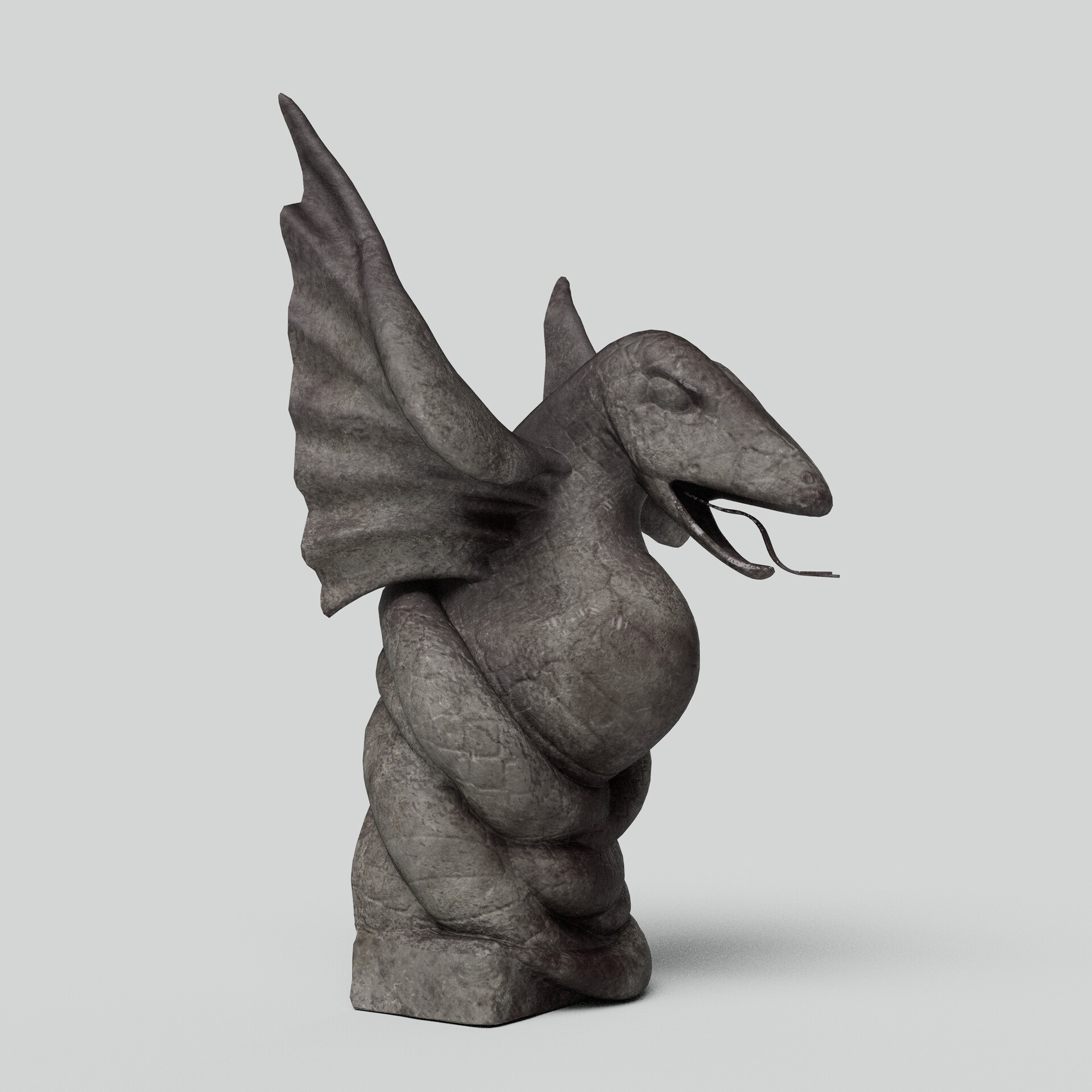 ArtStation - Slytherin Gargoyle in the Great Hall