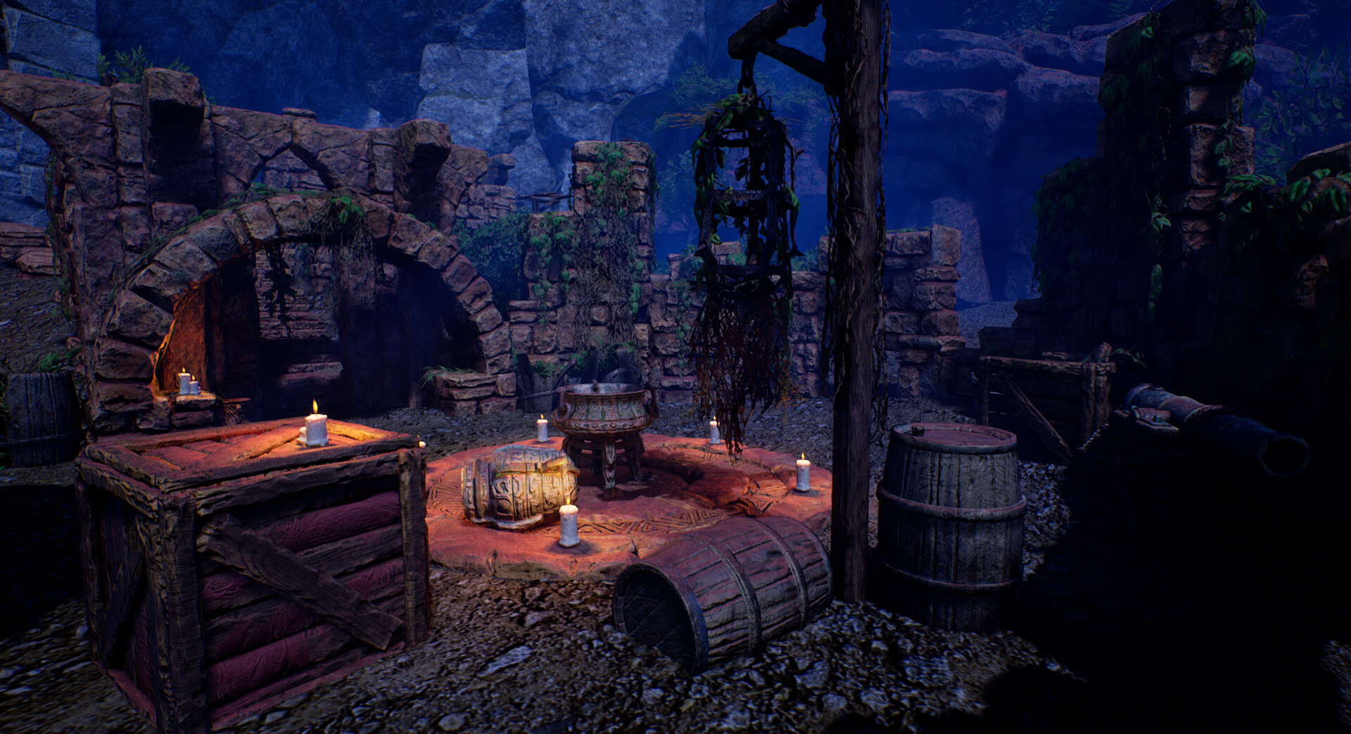 ArtStation - Lost Majesty: Exploring the Enchanting Ruins of Castle