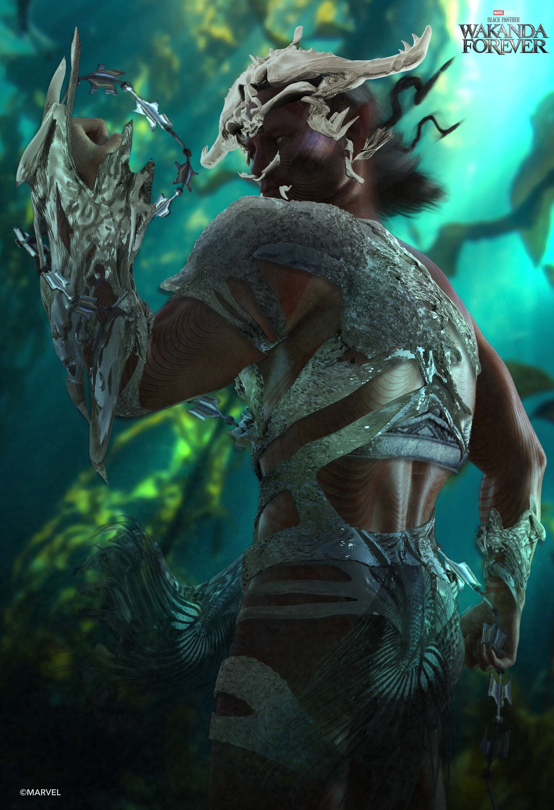 ArtStation - Wakanda Forever: Talocan Sea Salt Bleached Armor