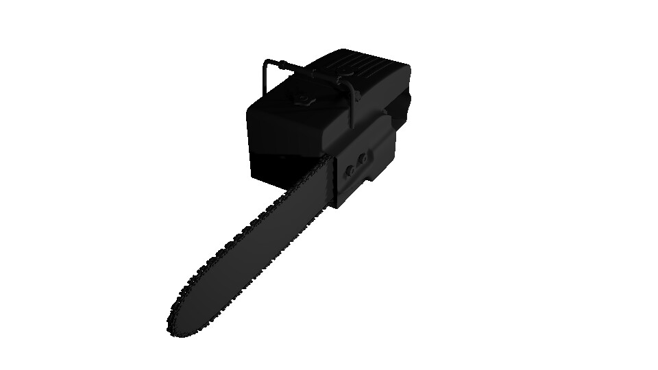 ArtStation - Chainsaw 3D Model