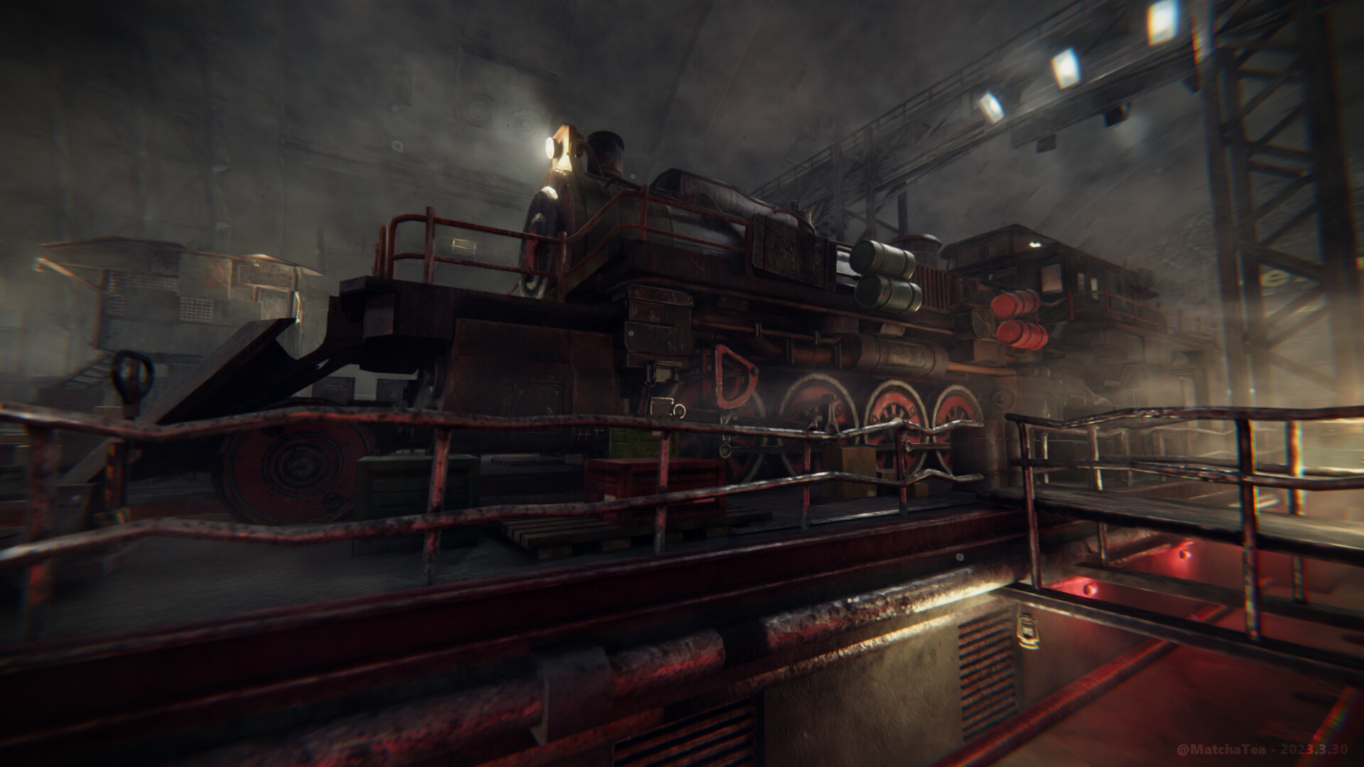 ArtStation - Locomotive Aurora : Metro Exodus Fanart