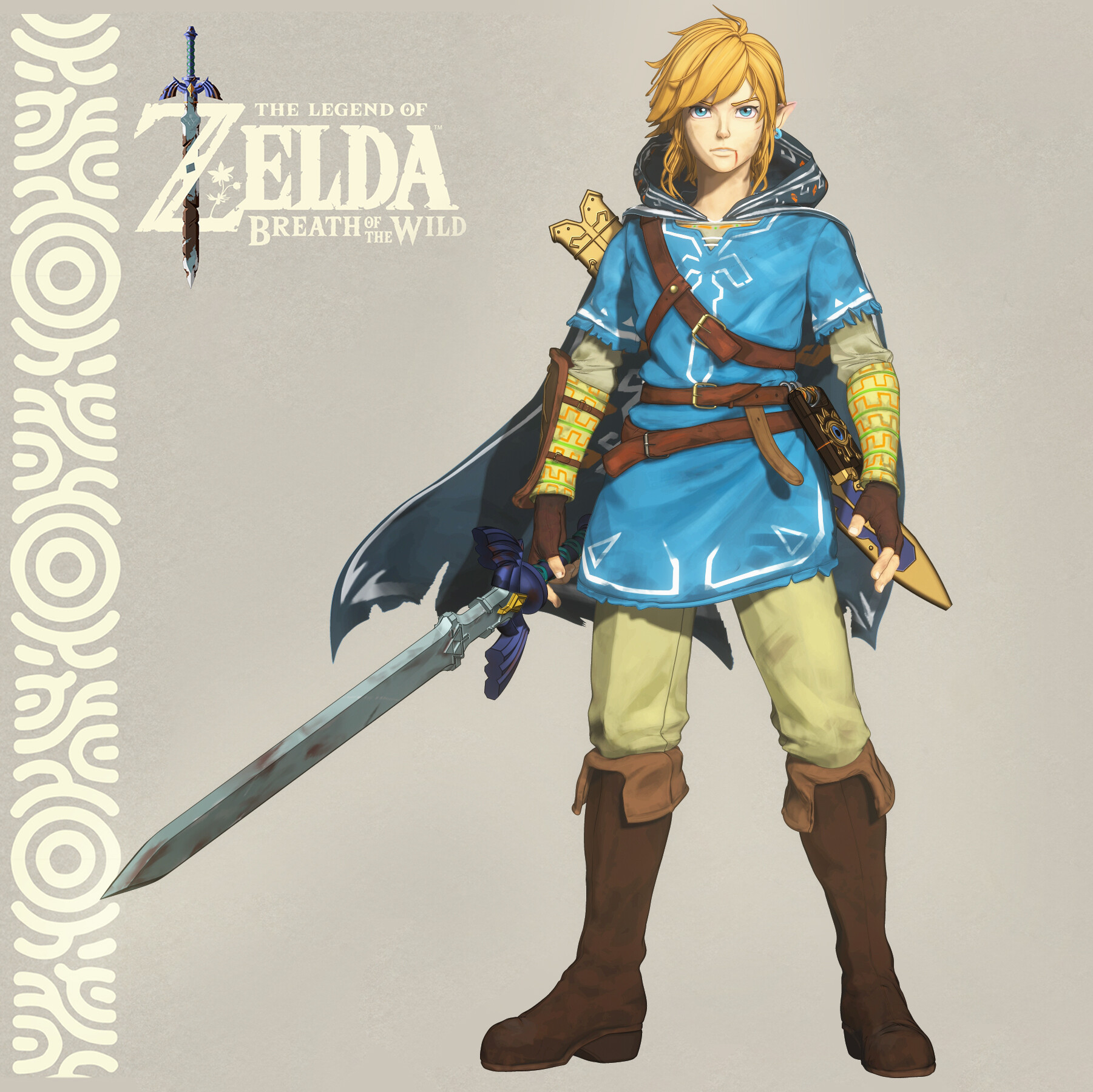 ArtStation - Link （Breath of the Wild）