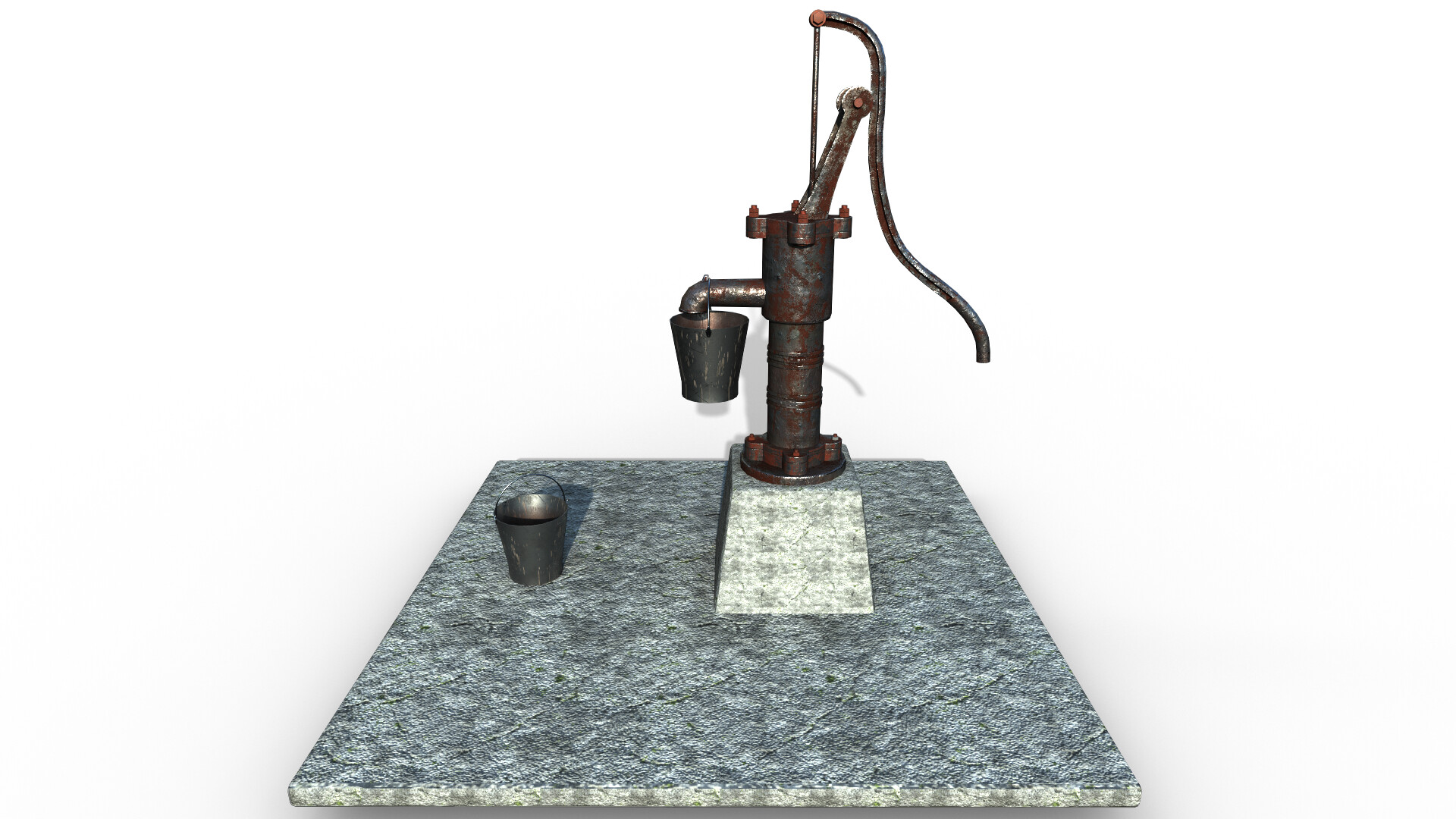 ArtStation - Hand Pump 3D Modelling & Texturing