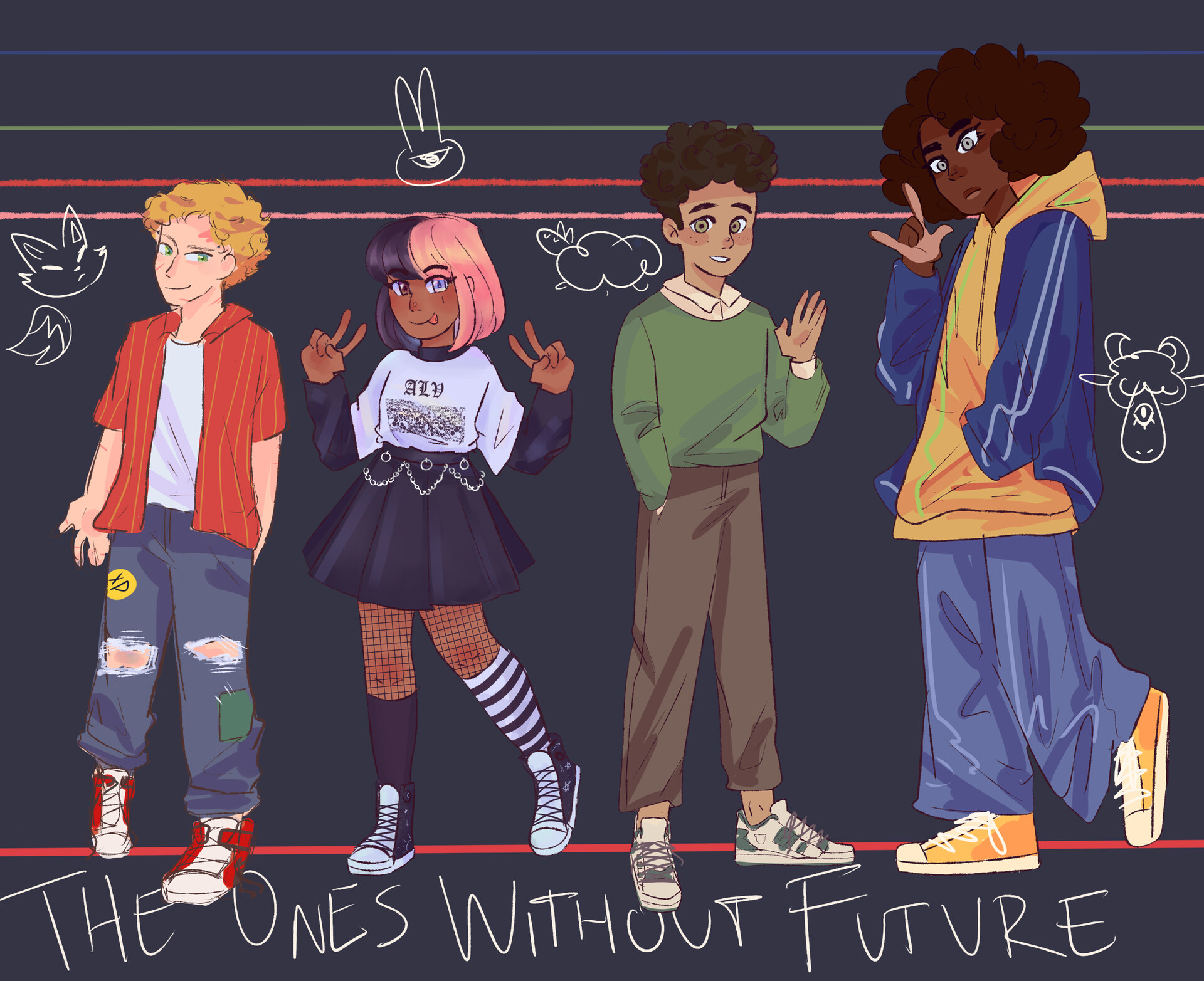 ArtStation - Character Design (The Ones Without Future)