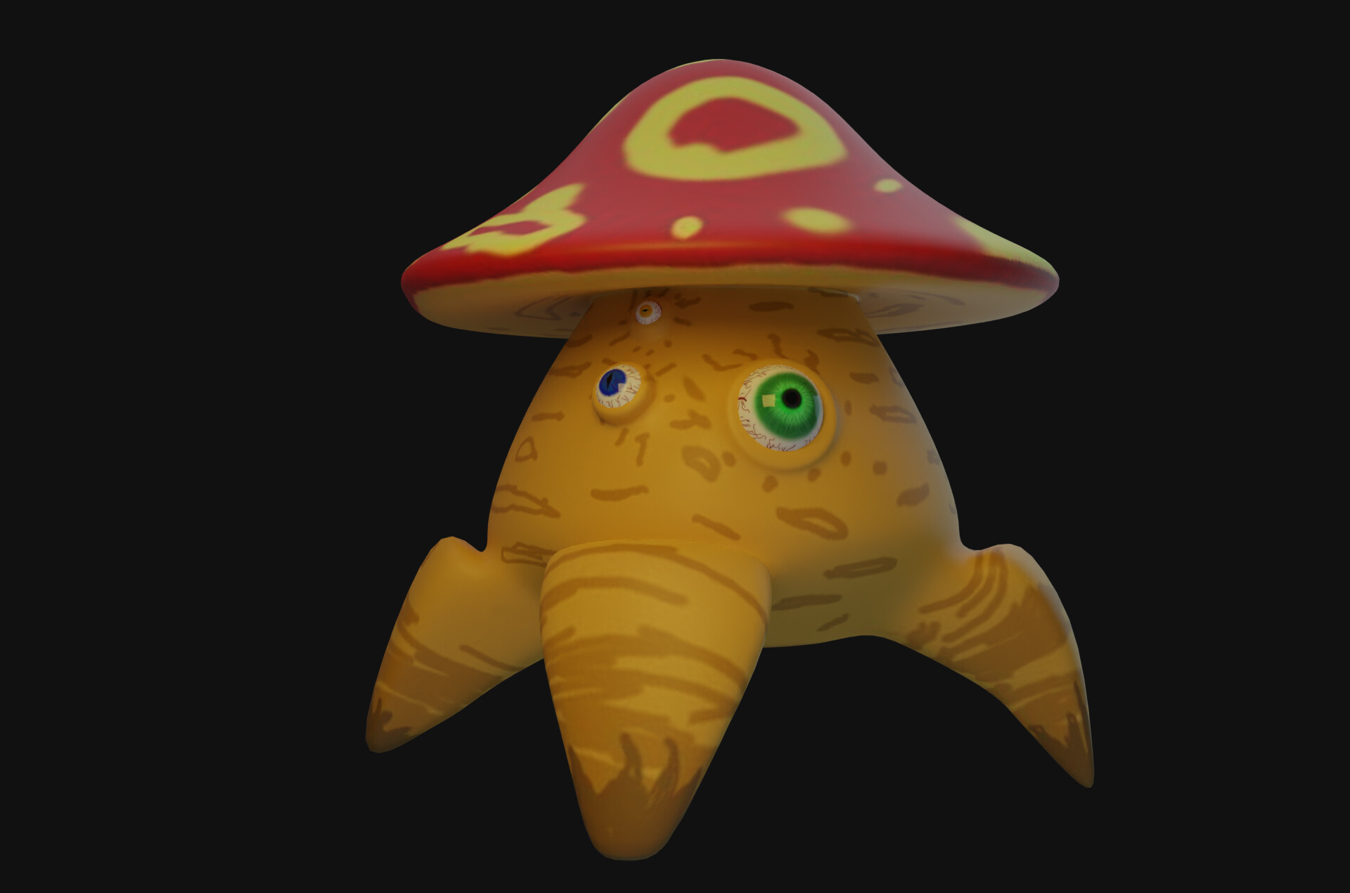 ArtStation - Mushroom Monster