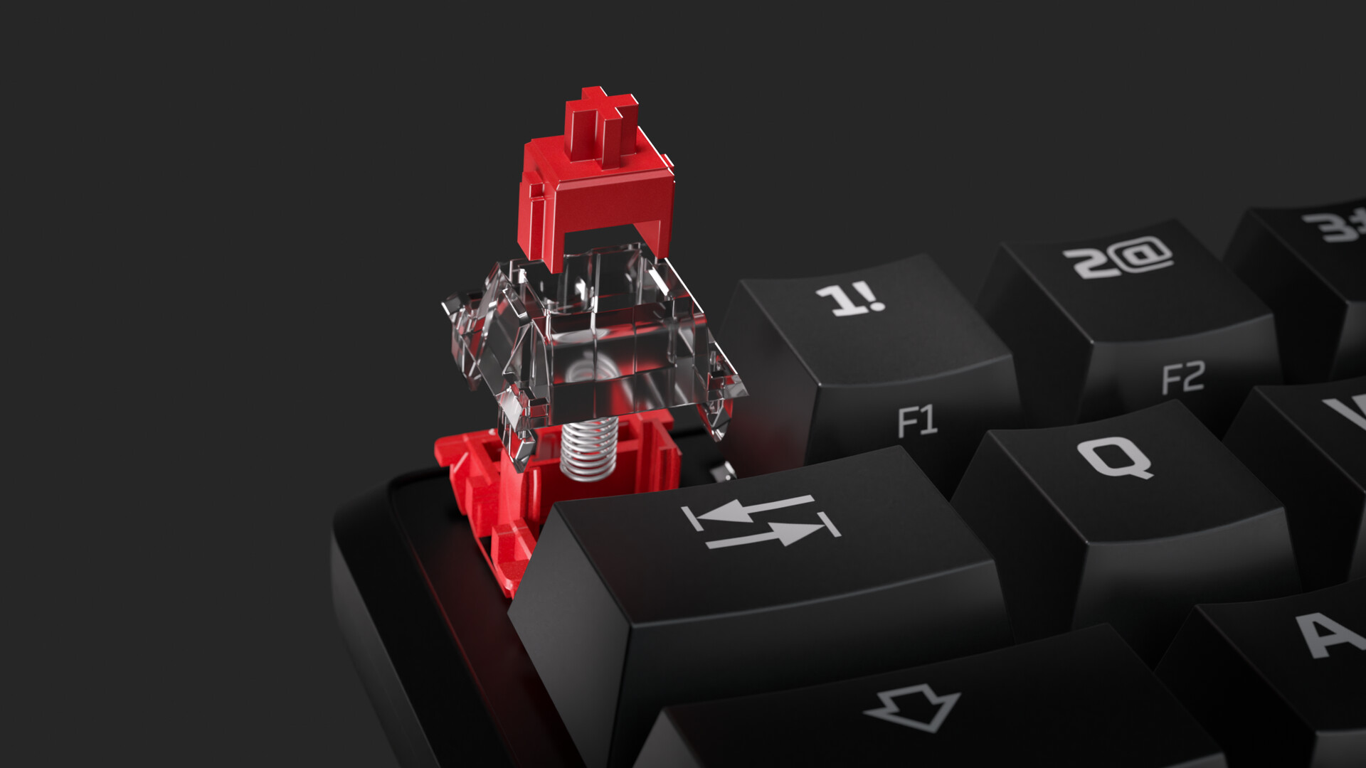 ArtStation - HyperX Alloy Origins 60, 3D rendering Keyboard