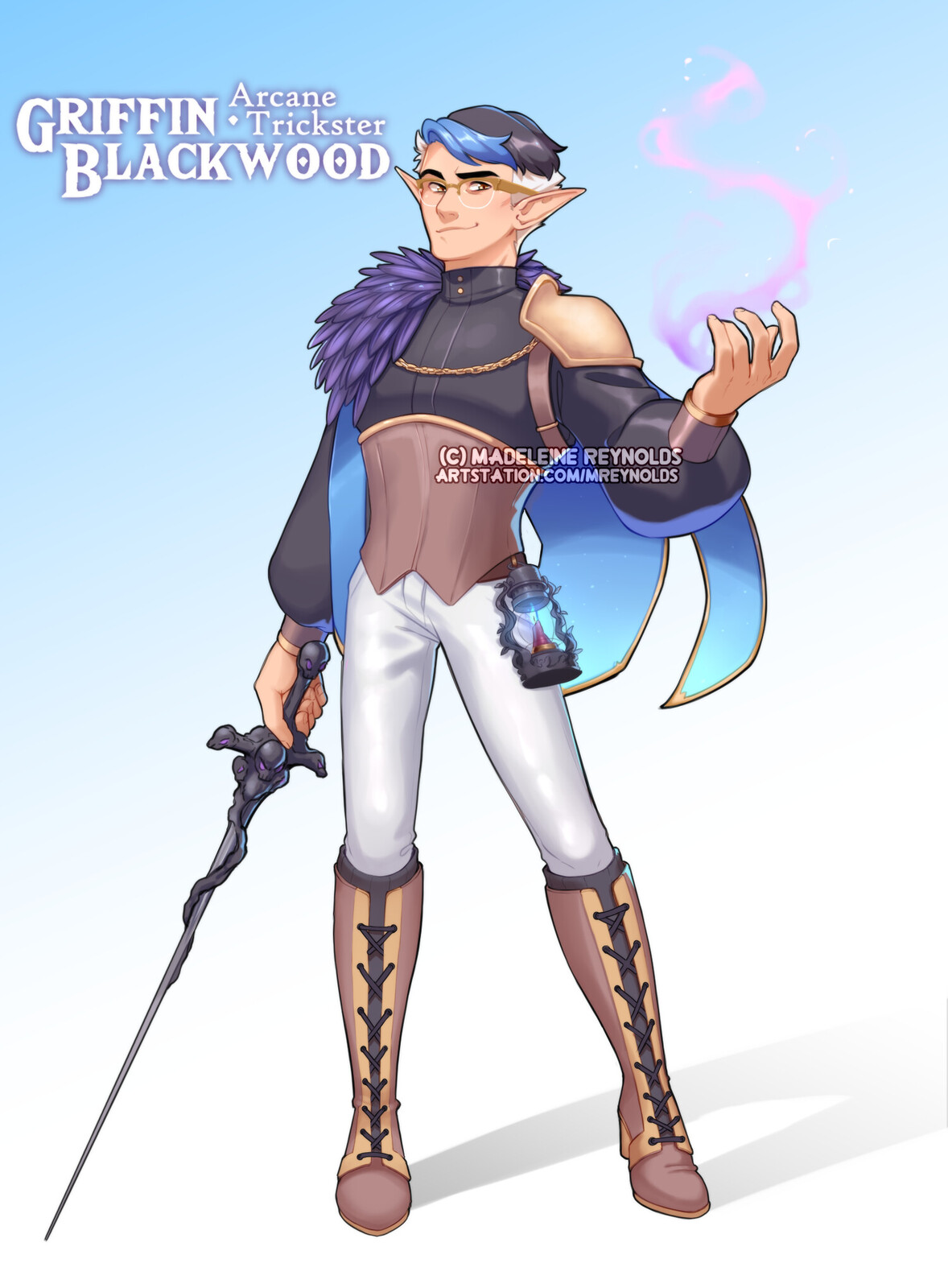 Mads Reynolds - [ DnD] Griffin Blackwood