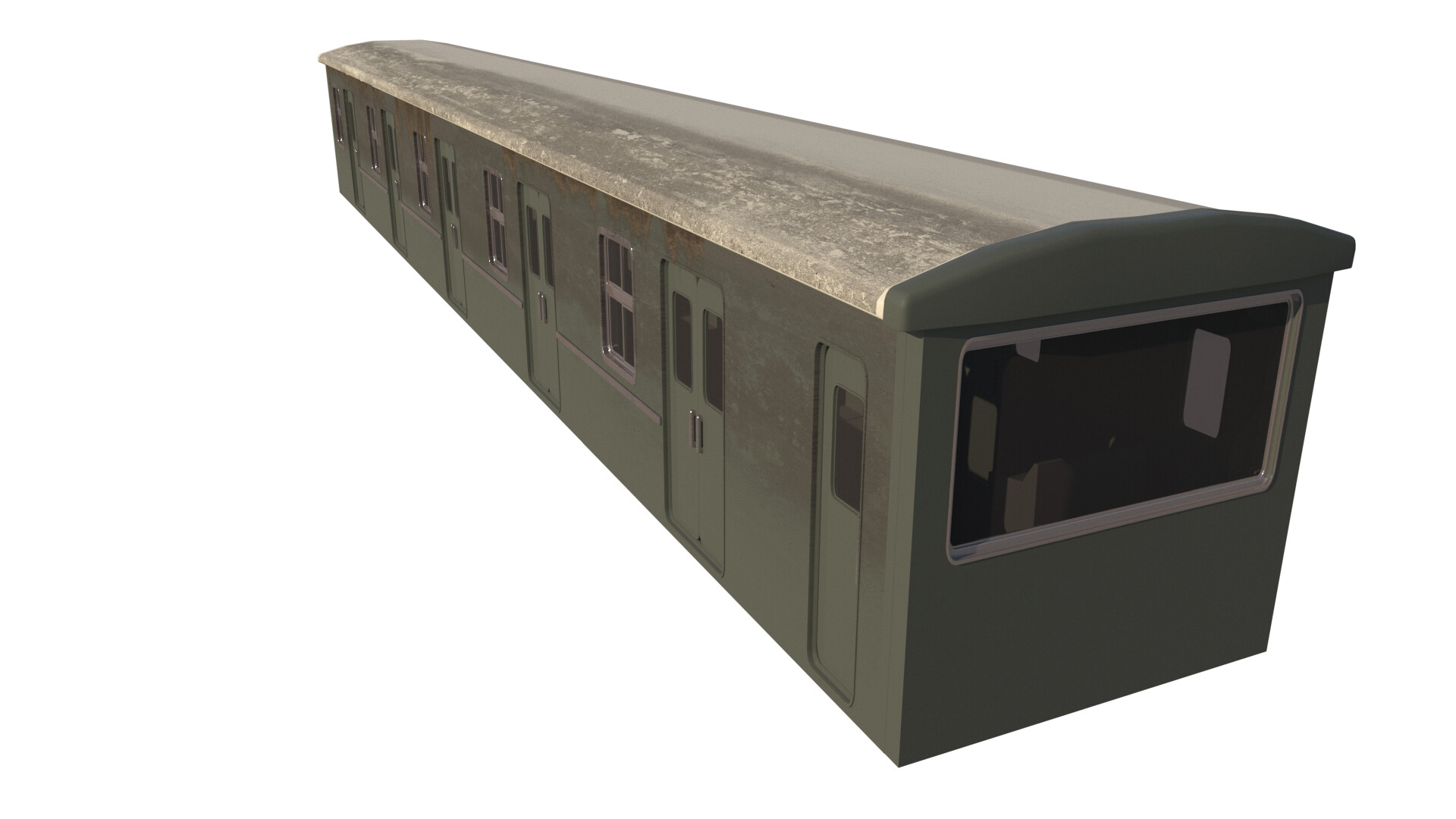 ArtStation - Train model with textures