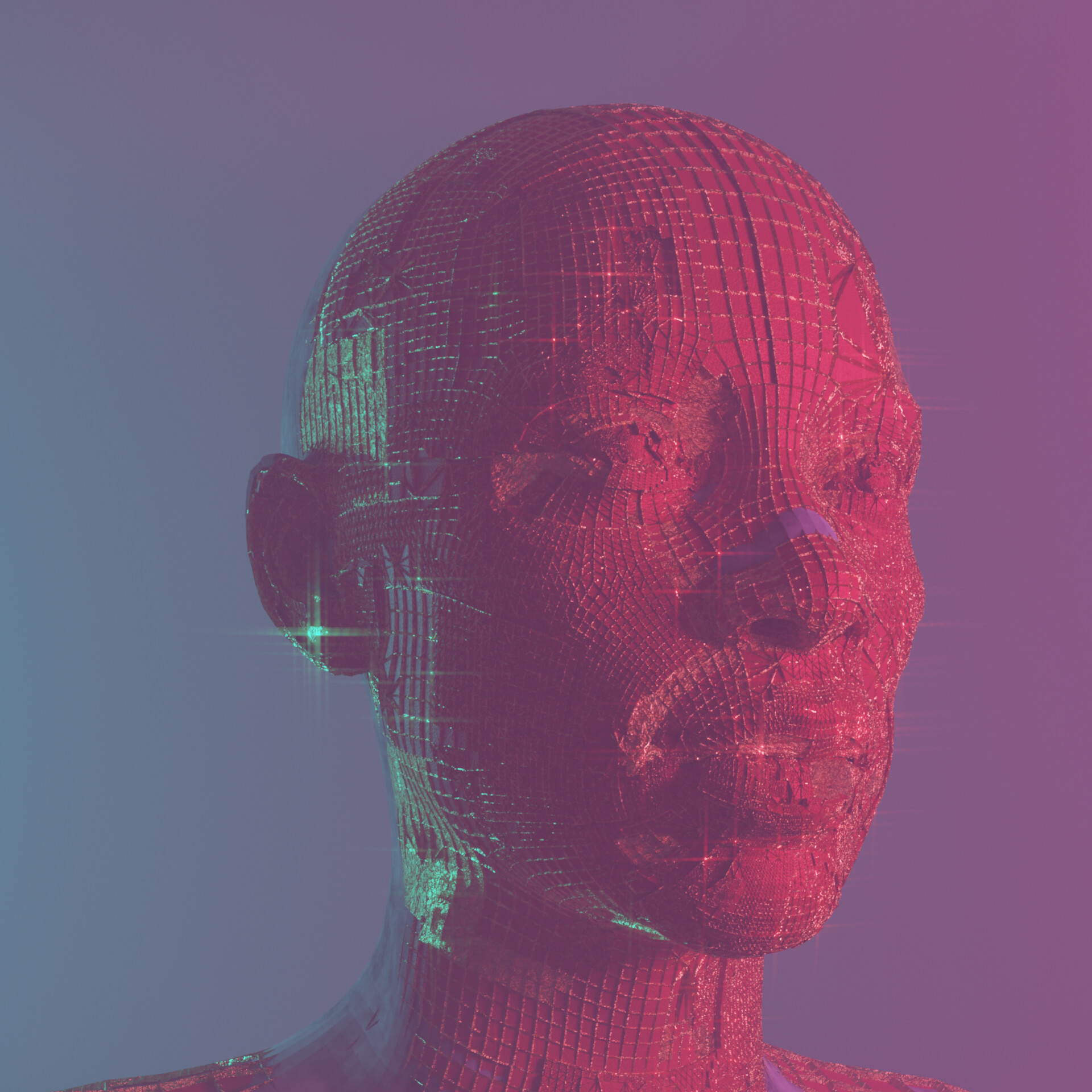 ArtStation - Rando Mesh Head