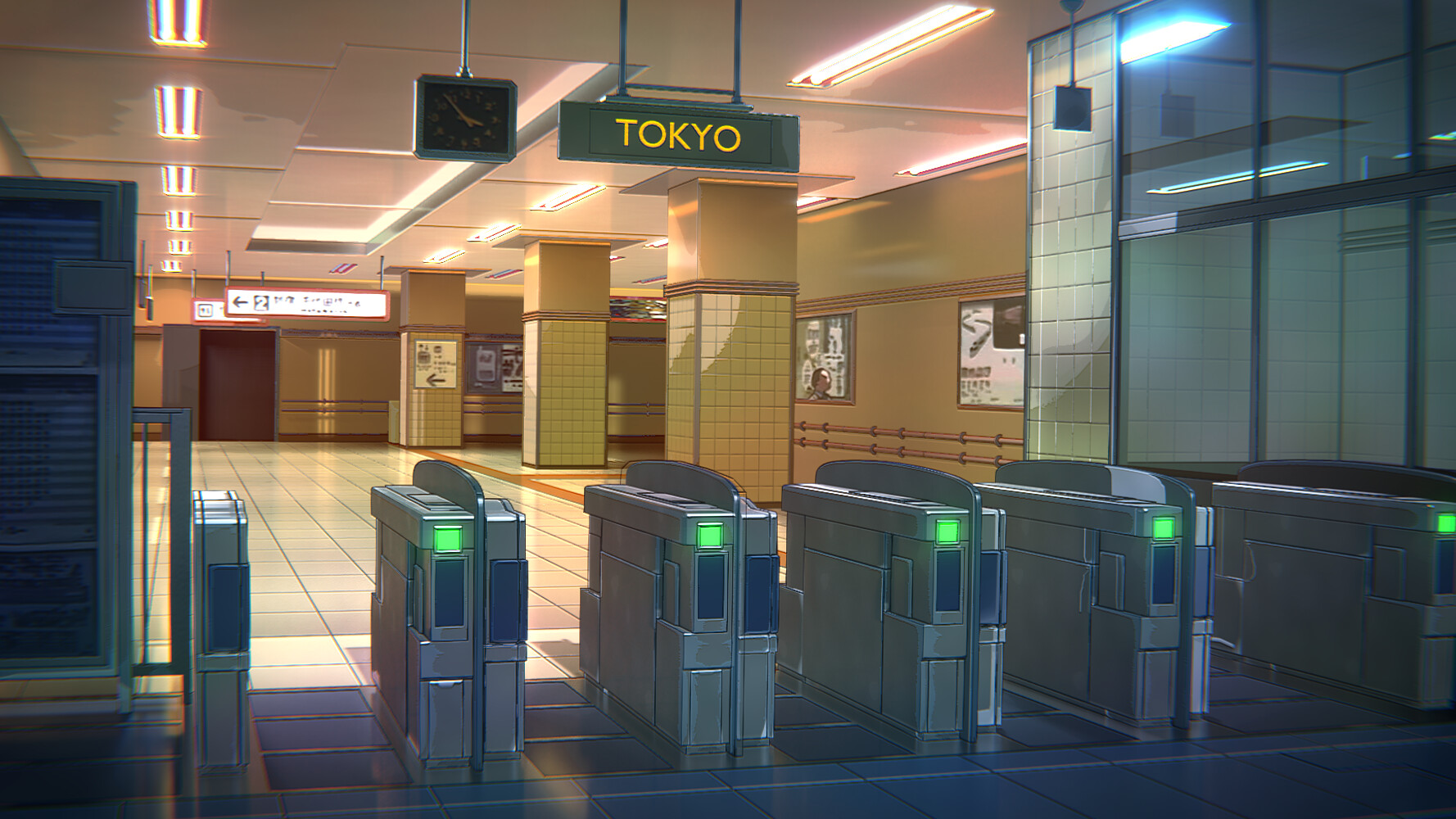 ArtStation - Anime Subway