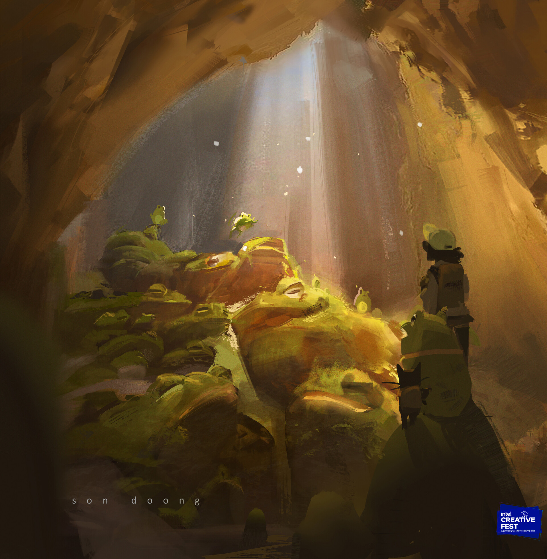 Manh Lu - Frogs at Son Doong cave