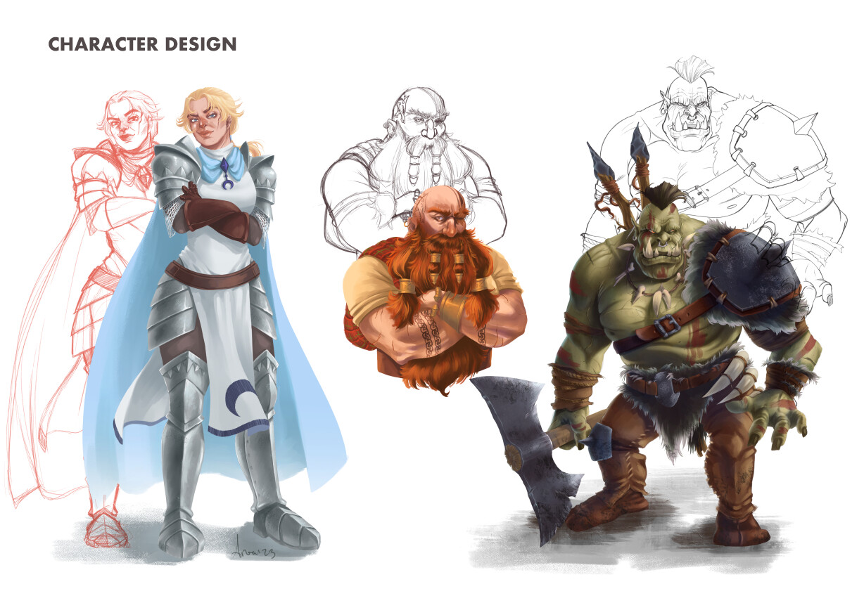 ArtStation - Character Design