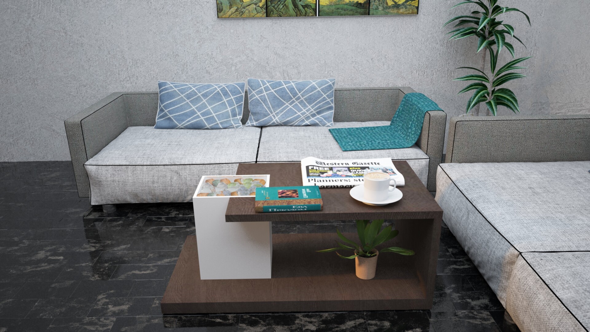 ArtStation - coffee table