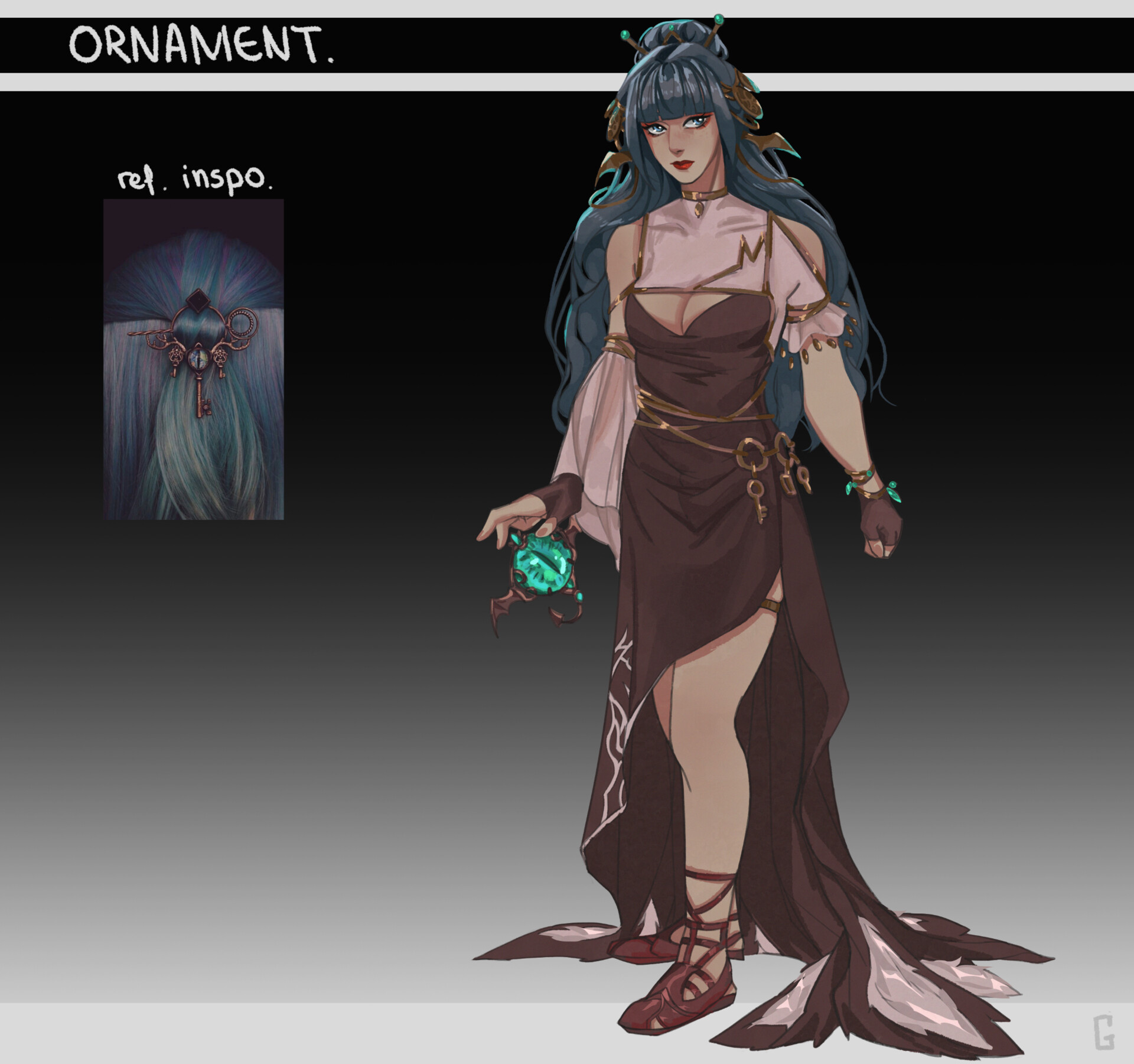 Gergana Tsoneva - Ornament girl