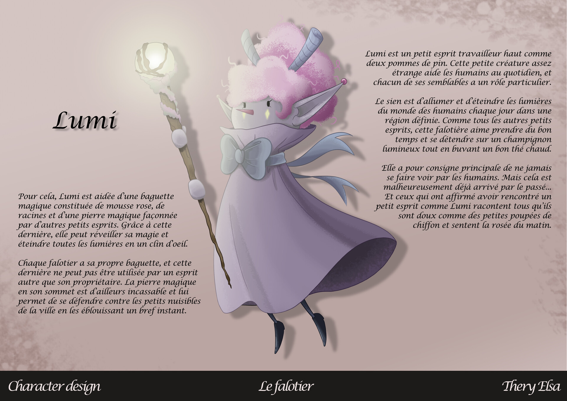 ArtStation - Lumi the lamplighter