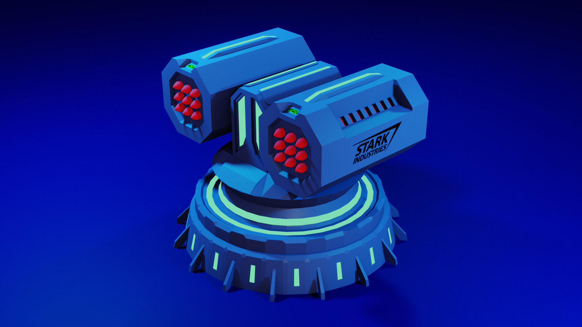 ArtStation - Tower Turret