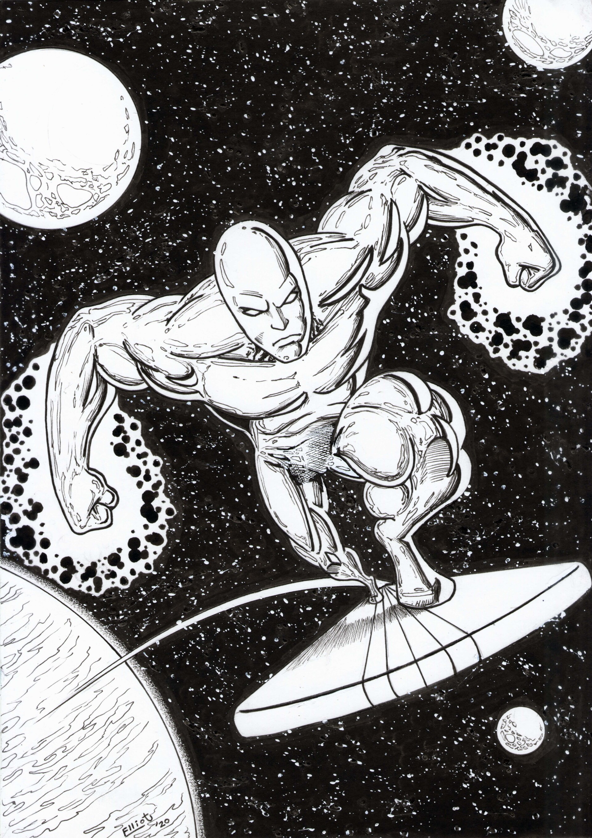 ArtStation - Silver Surfer