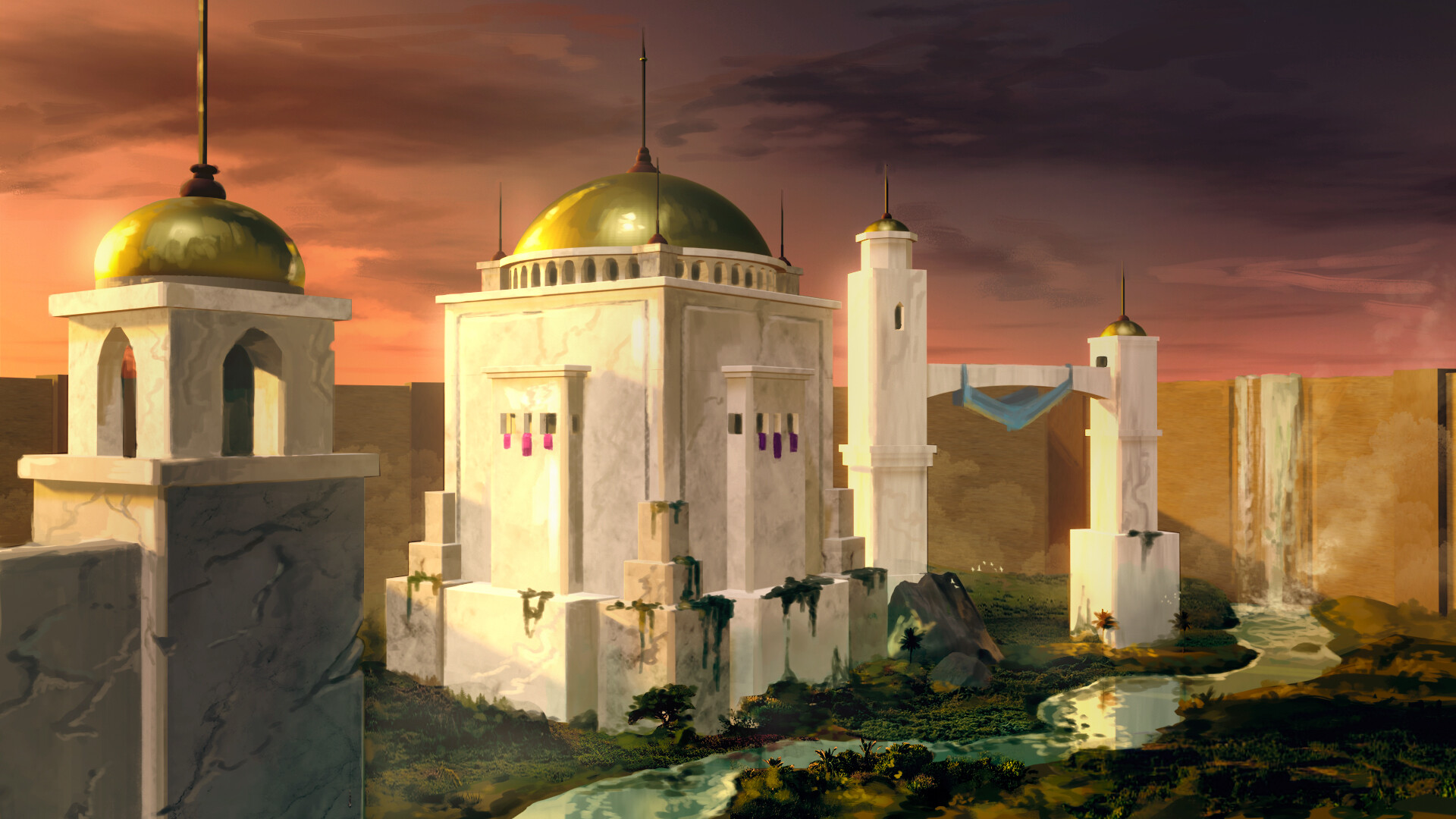 ArtStation - The Lamek's Palace