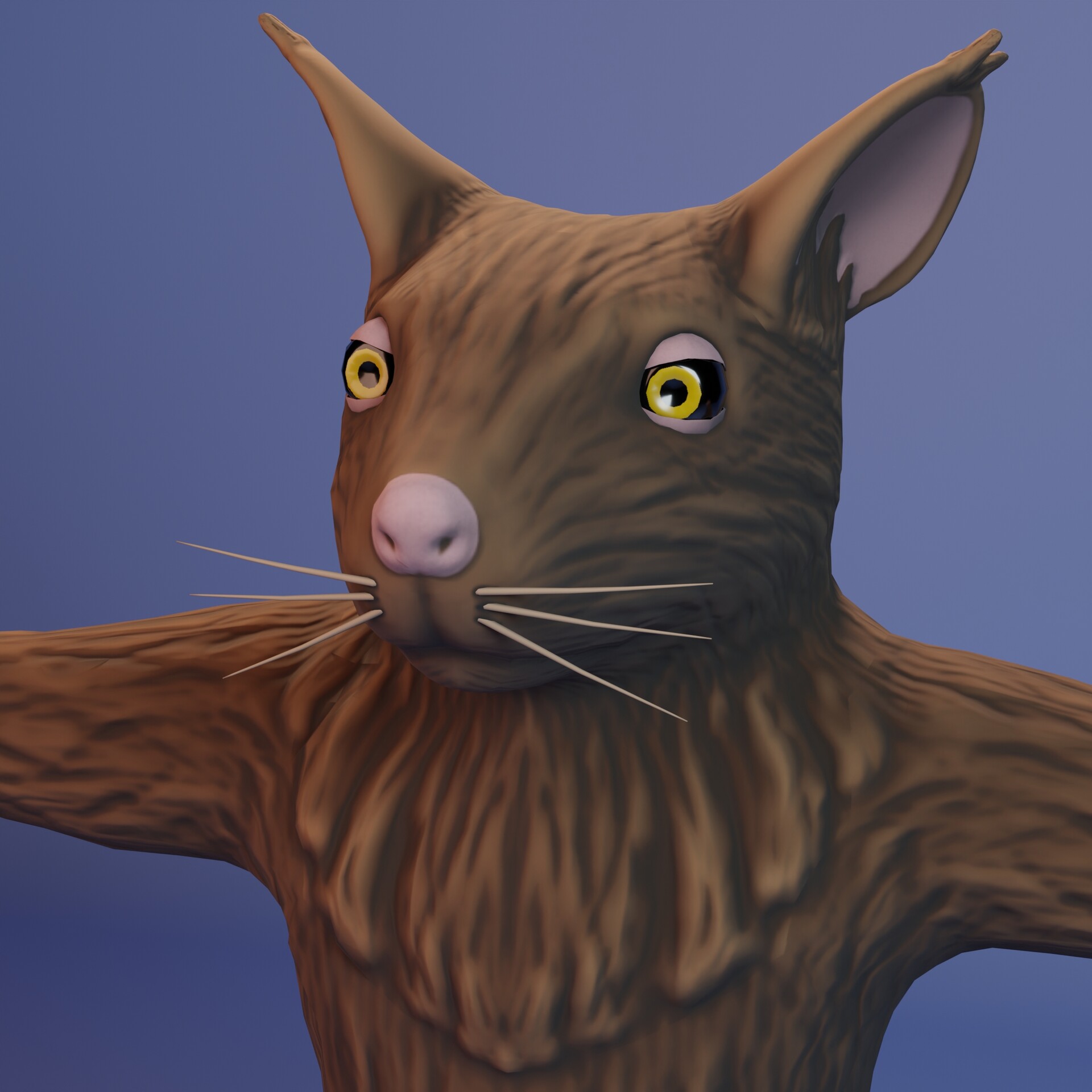 ArtStation - Stylized Rat Character