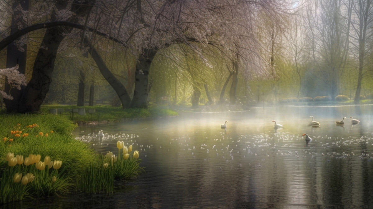 ArtStation - Spring magic