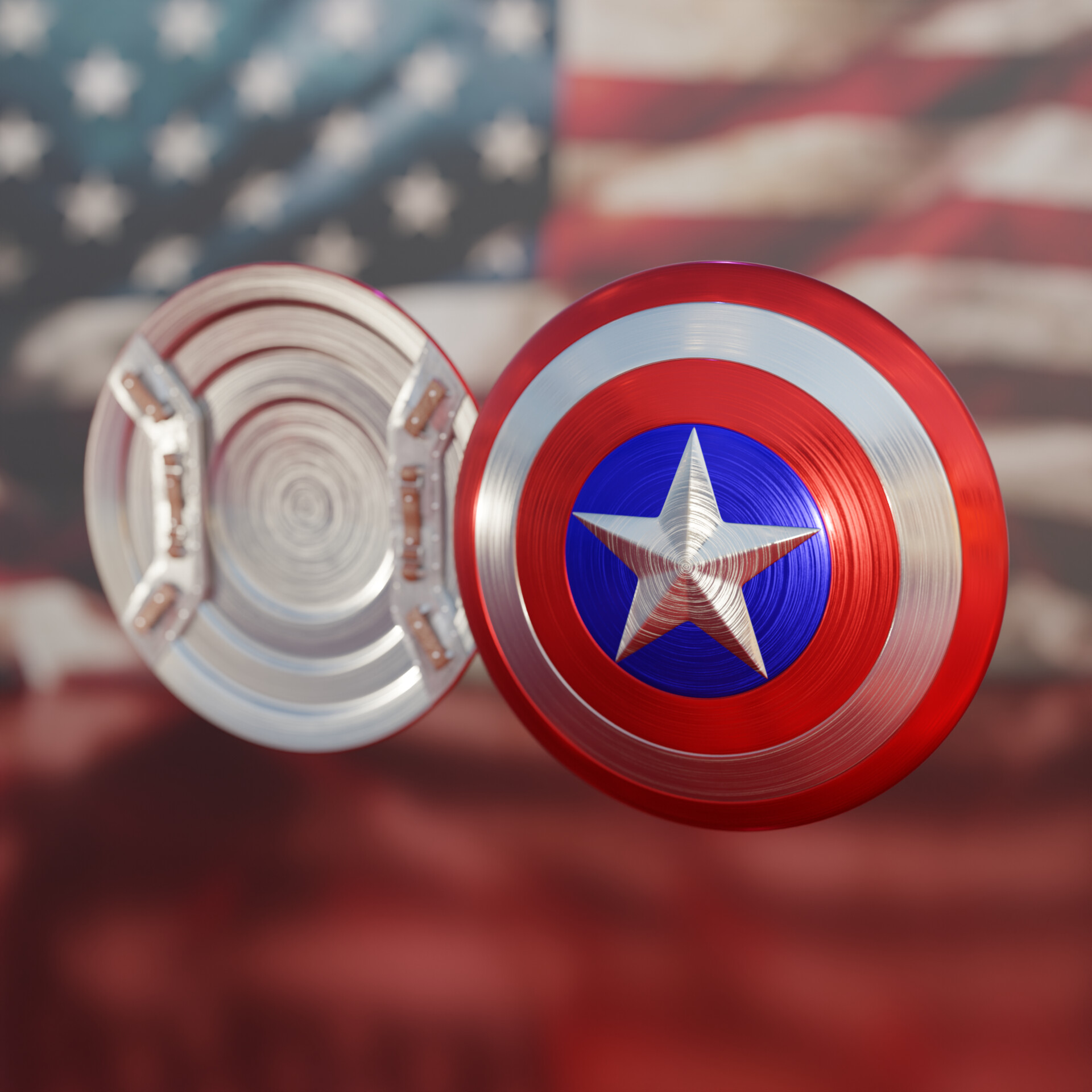 ArtStation - Captain America's Shield