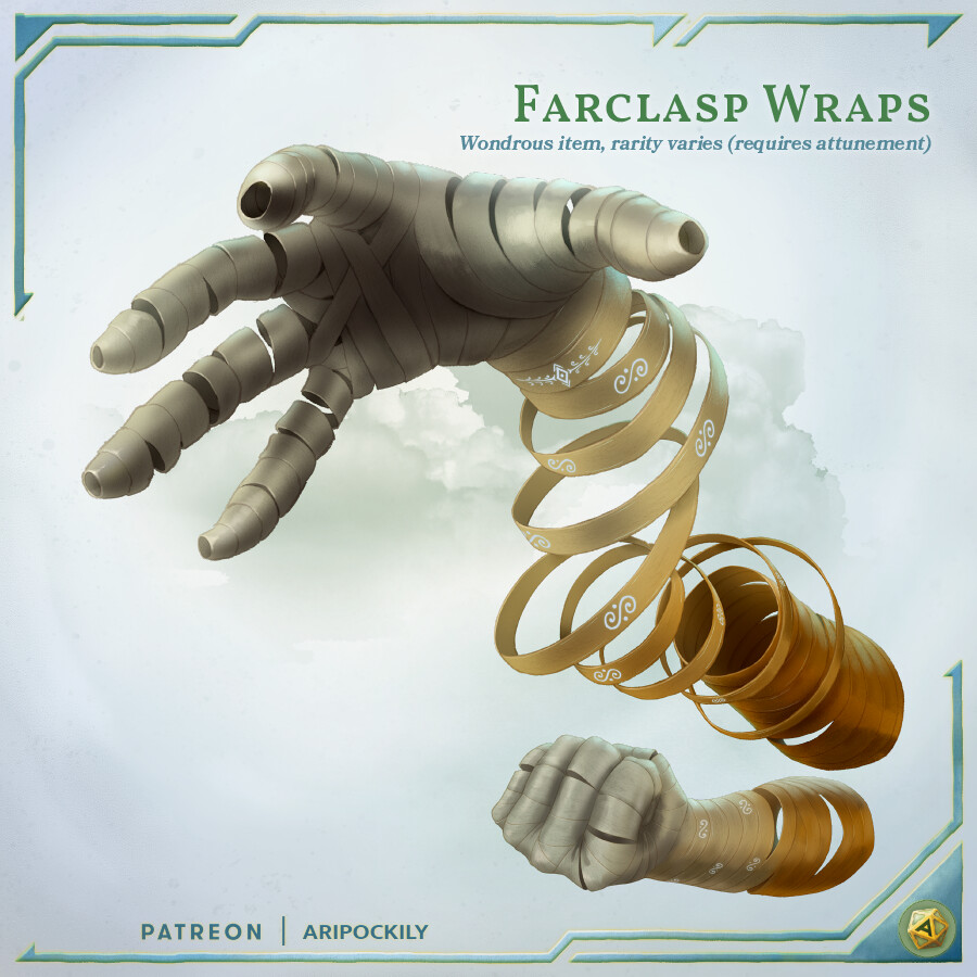 ArtStation - Farclasp Wraps