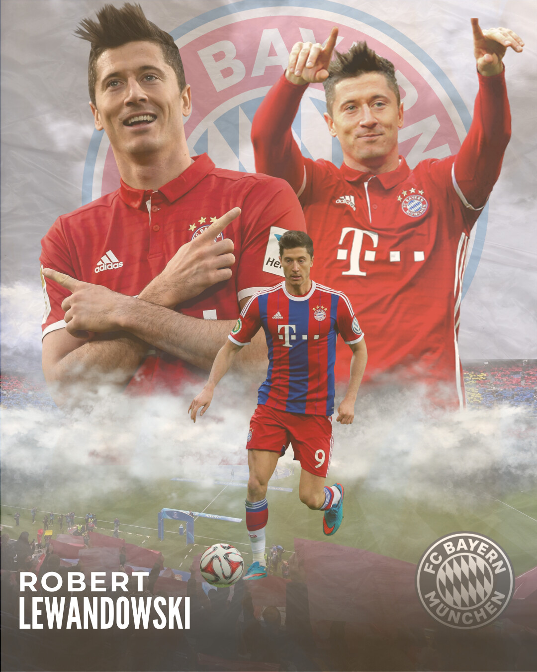 ArtStation - Robert Lewandowski 💪🏽⚽