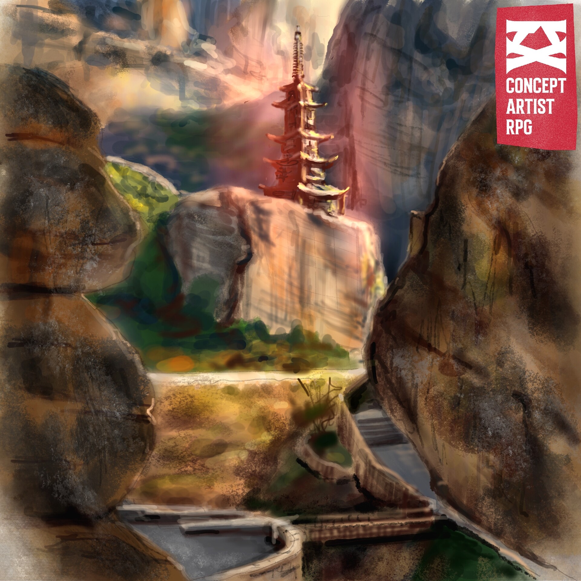 ArtStation - Locations for the art marathon CARPG 9