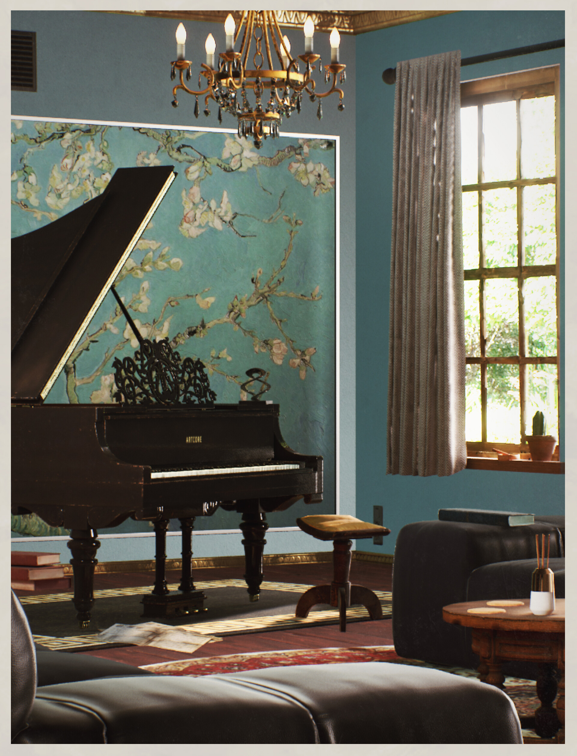 ArtStation - Memory of a Song: an Archviz assignment