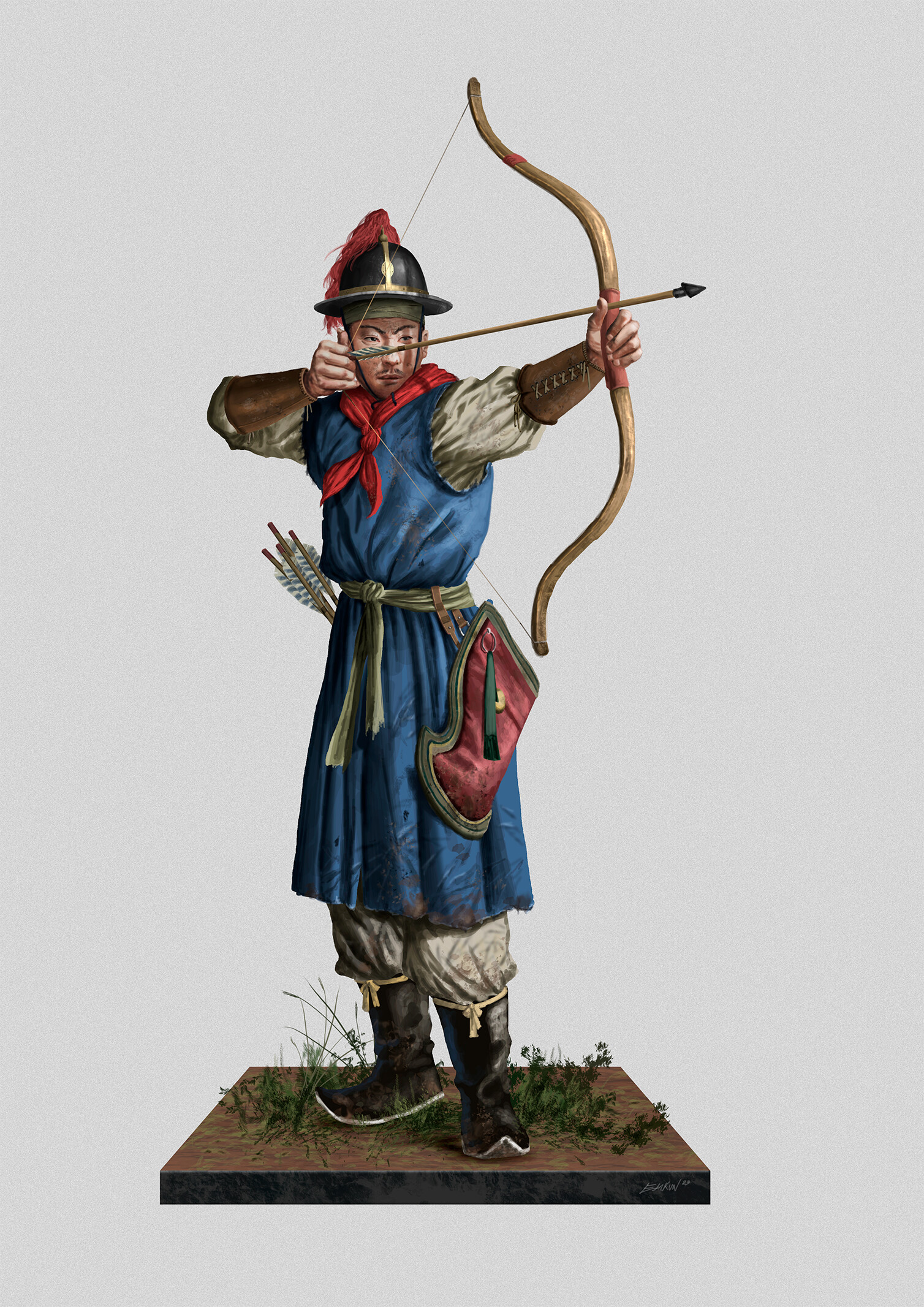 Korean Archer by Emilio Rodríguez C. (Emkun) : r/ImaginaryArchers