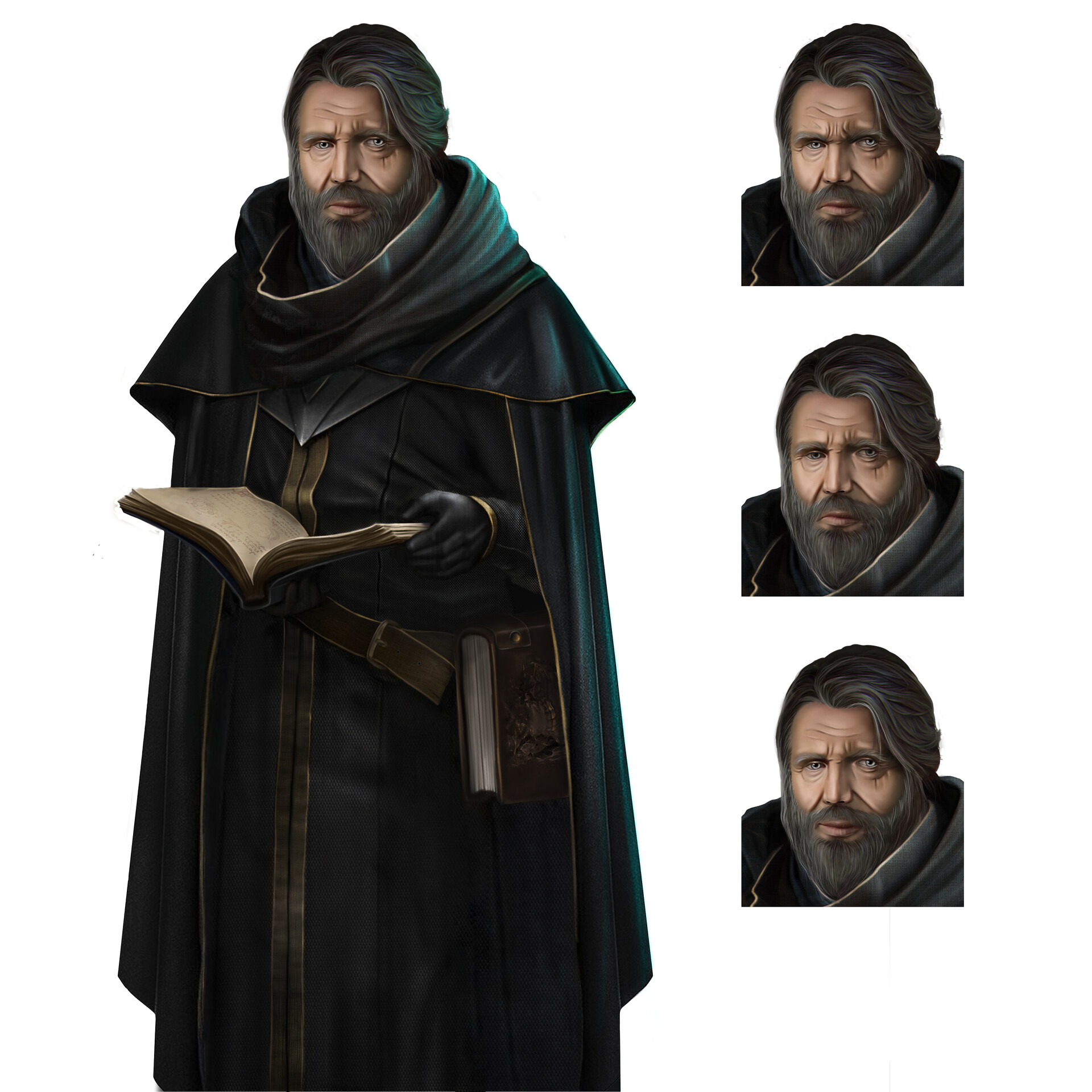 ArtStation - The Magician of the Middle Ages