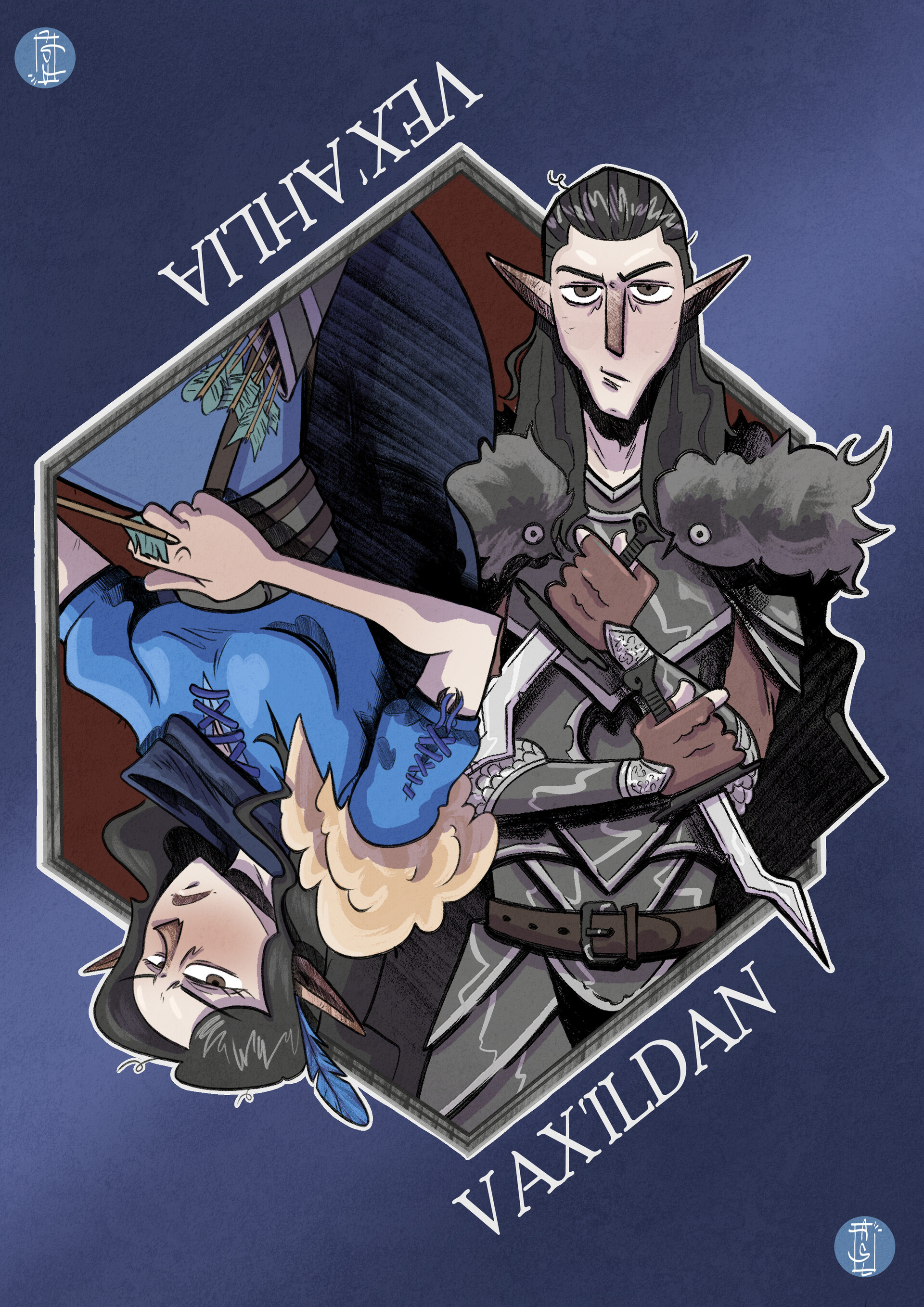 ArtStation - Vax and Vex | The Legend of Vox Machina