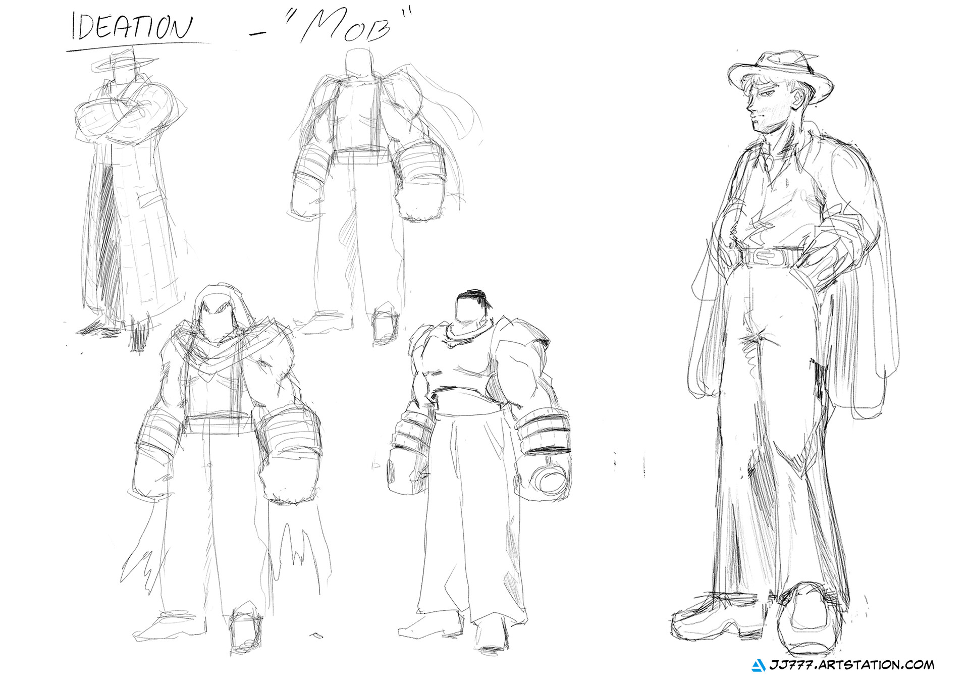 ArtStation - Ideation: "Mob" - UF_ARENA