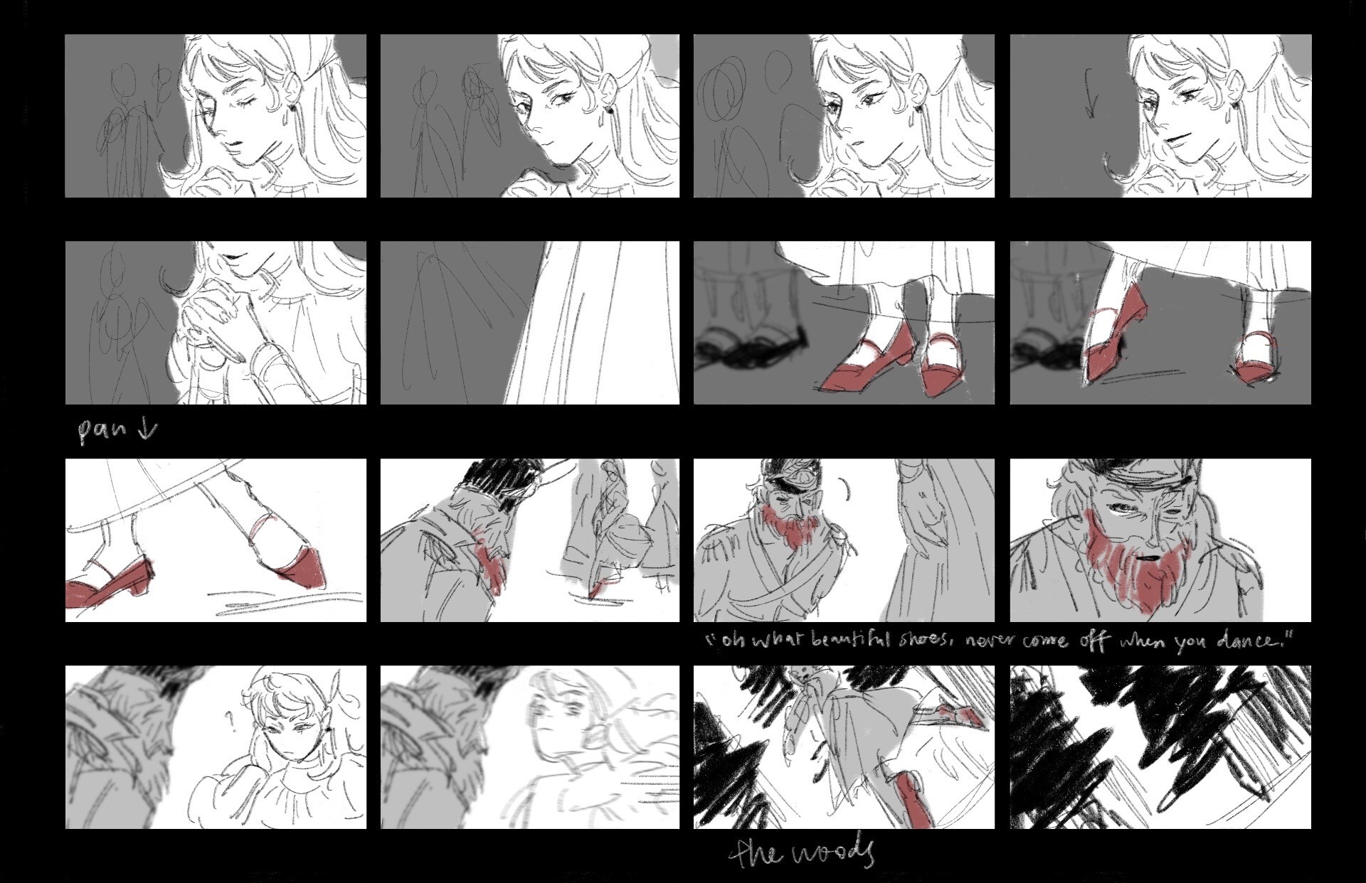 ArtStation - The Red Shoes