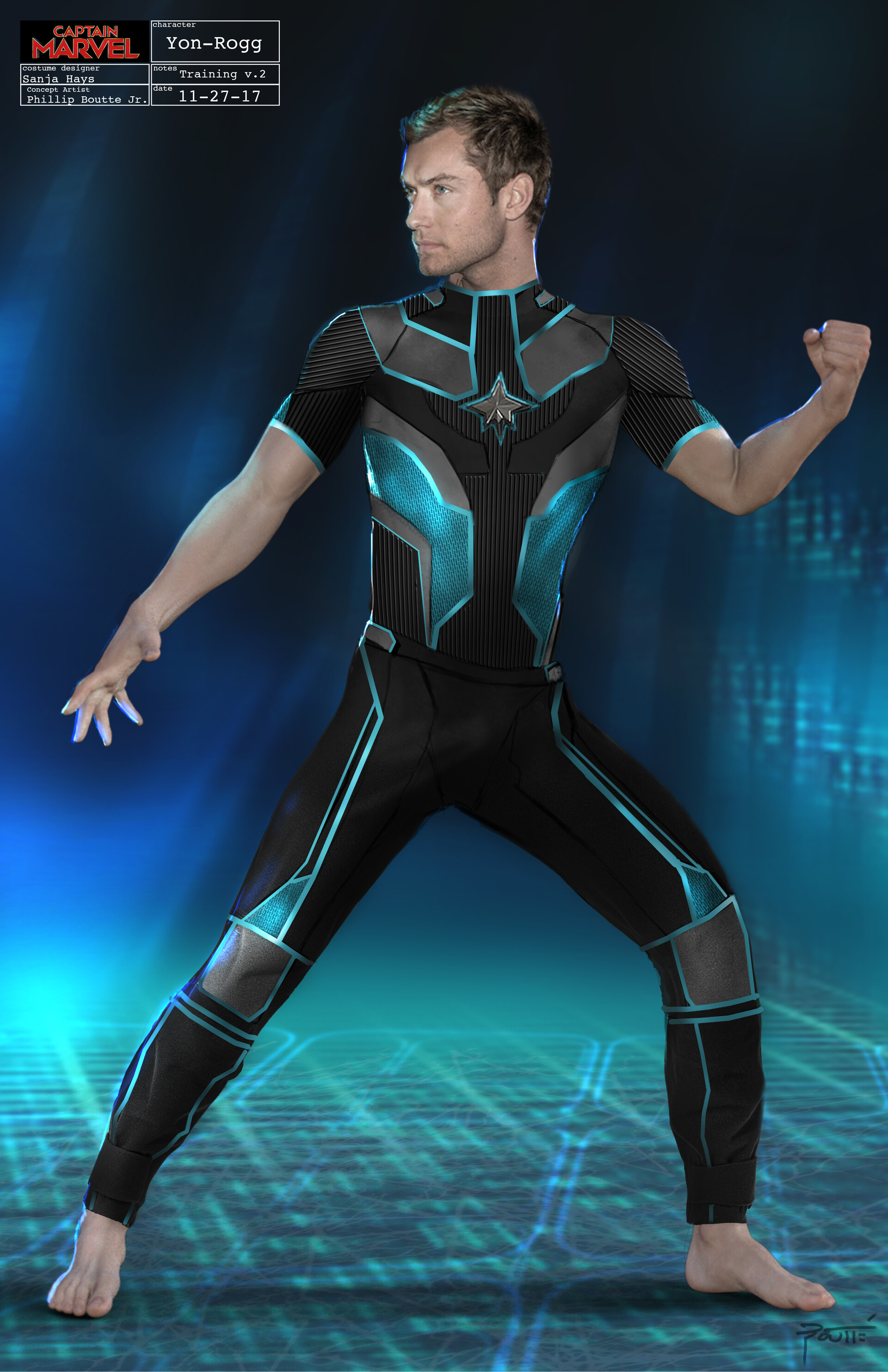 ArtStation - Captain Marvel: Von-Rogg