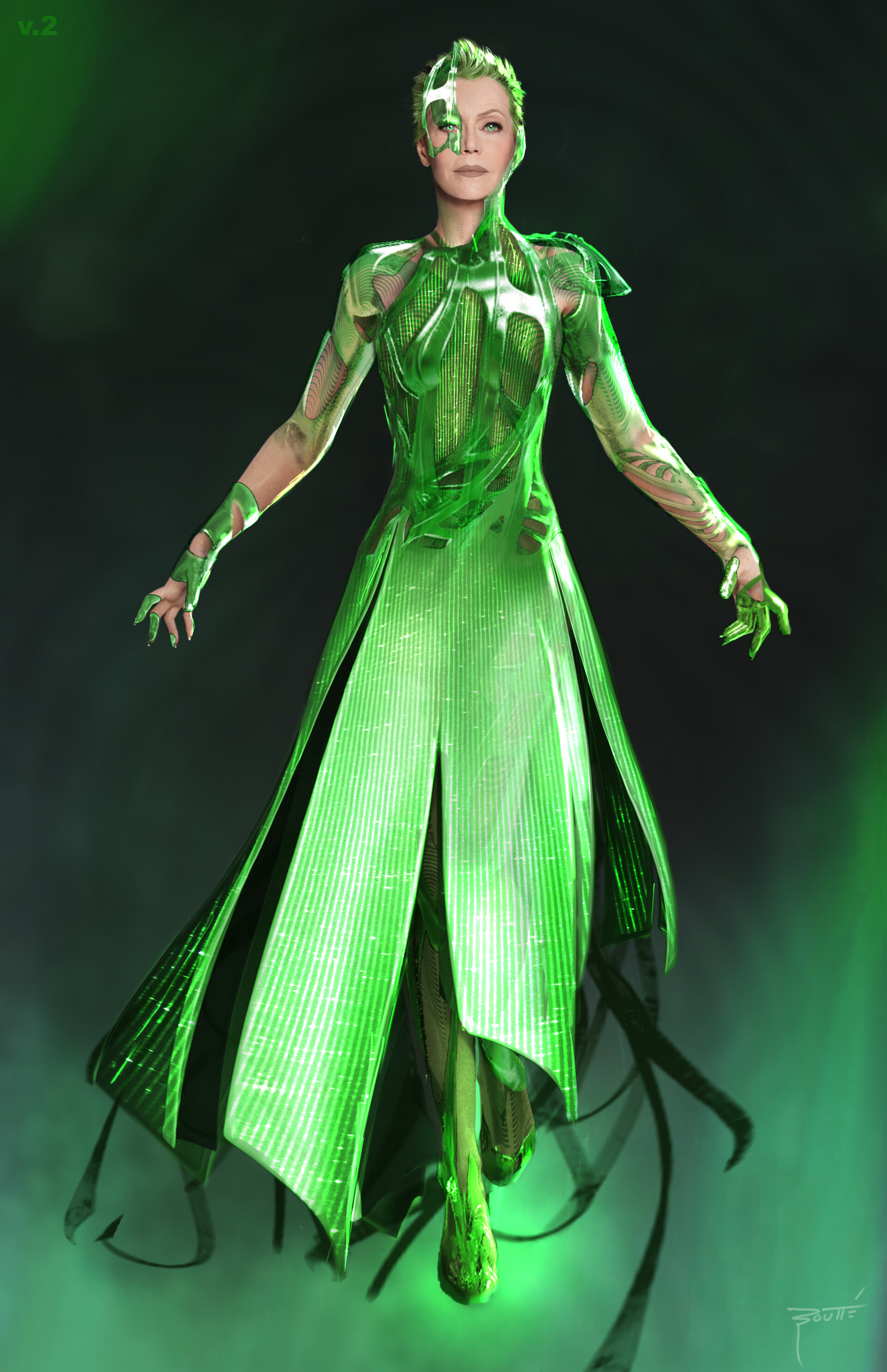 ArtStation - Captain Marvel: The Supreme Intelligence (Early Concepts)