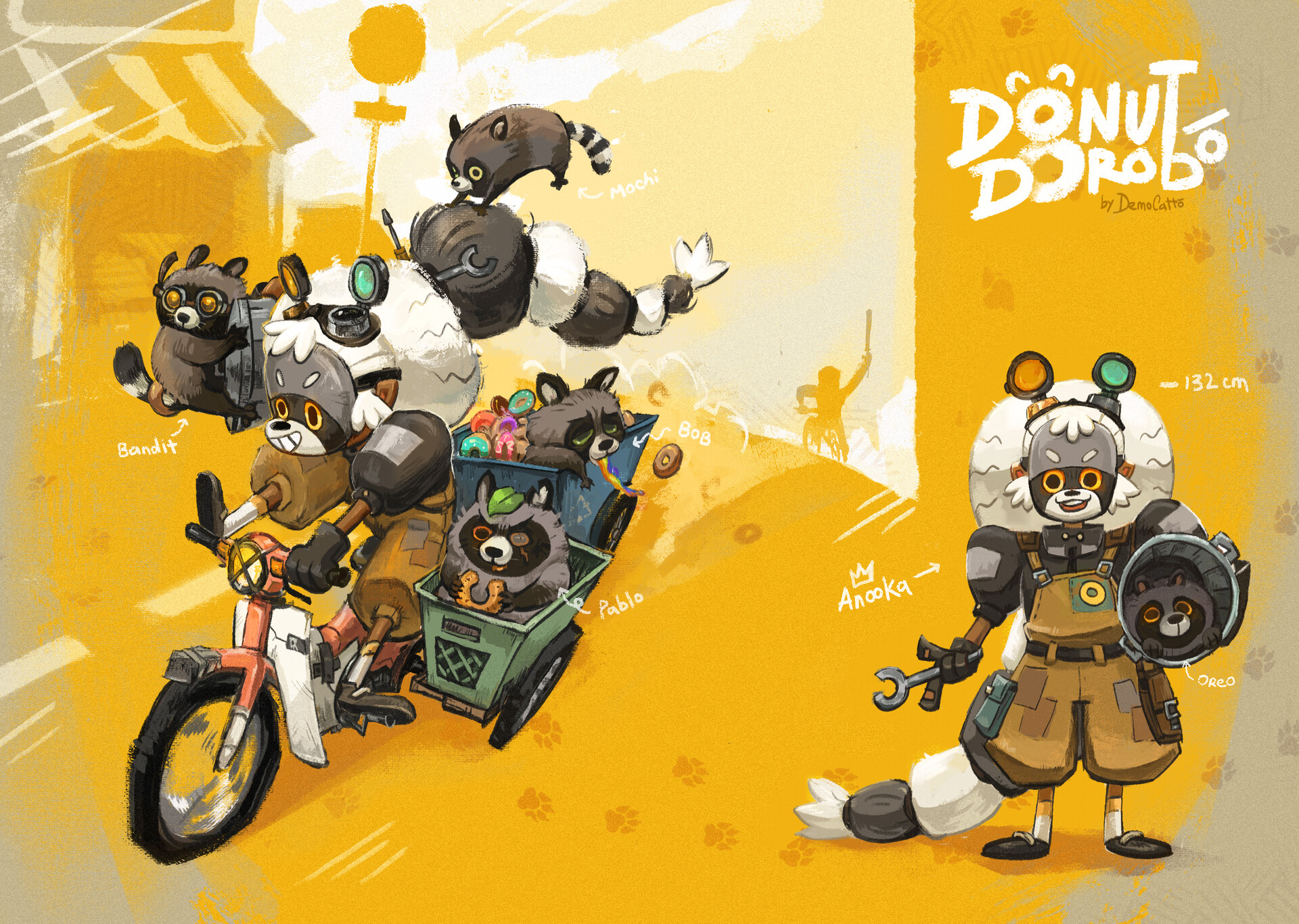 ArtStation - Donut Dorobo | CDC